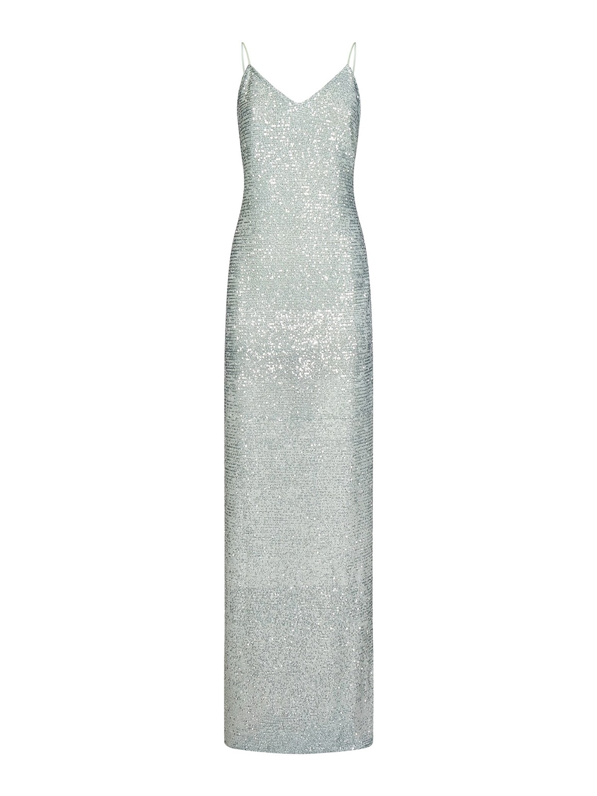 Evening dresses Nina Ricci - Light sage long dress - 23PCRO029PA0468U5187