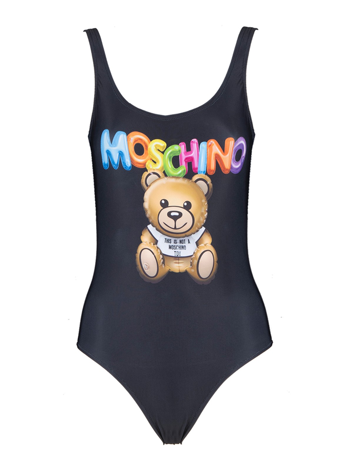 Moschino Inflatable teddy one piece - Black - Women | 420404763555