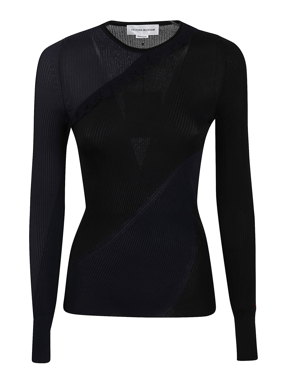 Tops & Tank tops Victoria Beckham - Long sleeve spiral top ...