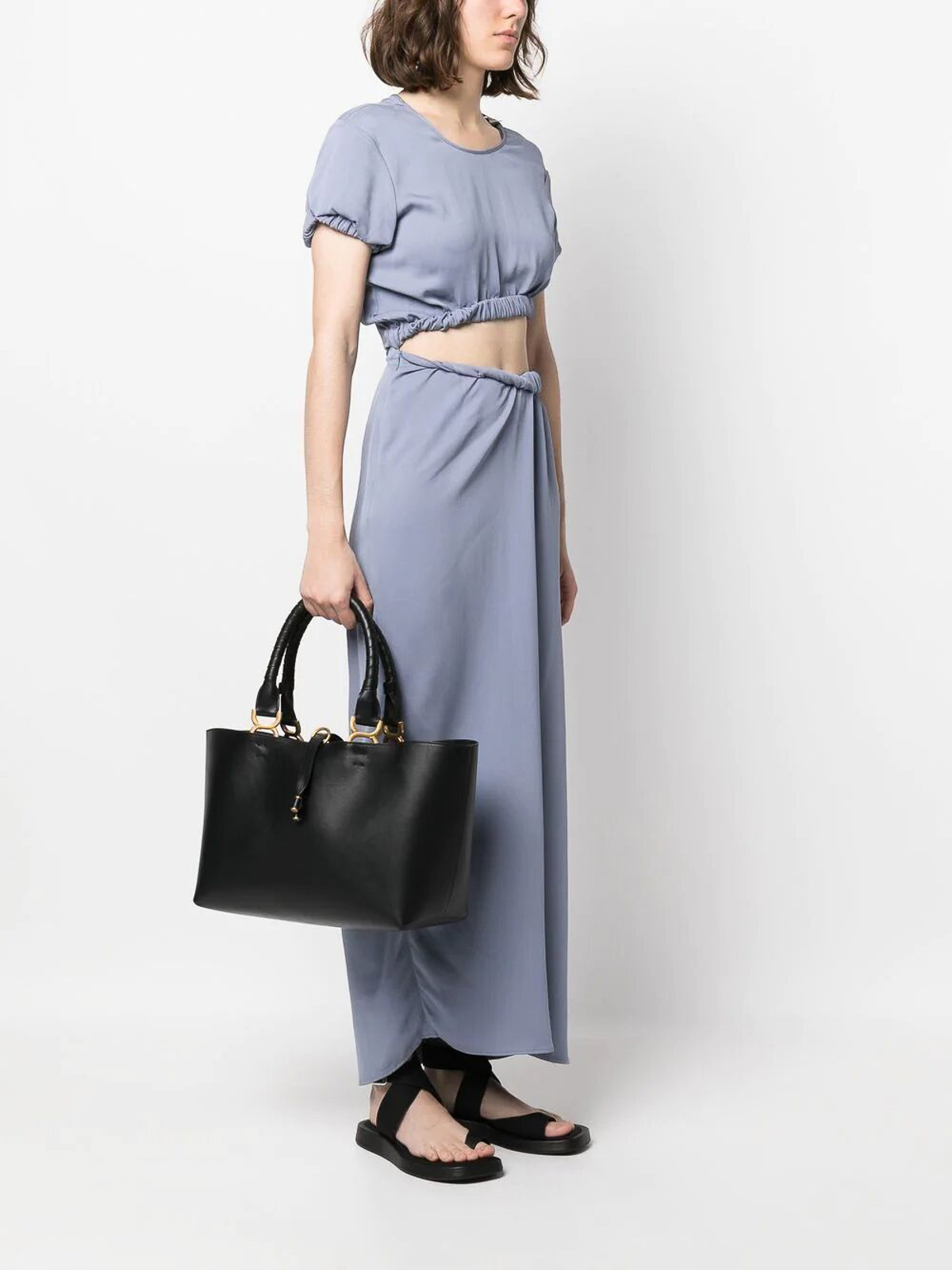 Chloe' Sac Cabas - Noir - Noir - Femme | CHC23SS651J89001