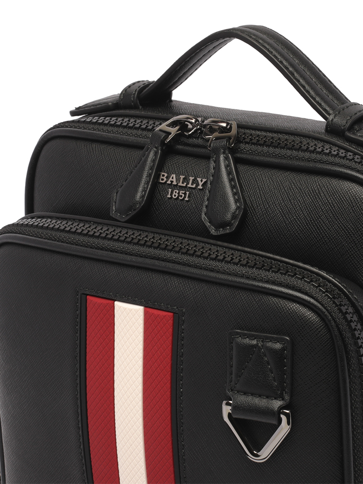 Bally Mackao crossbody bag - Black - Men | 60282325879F006
