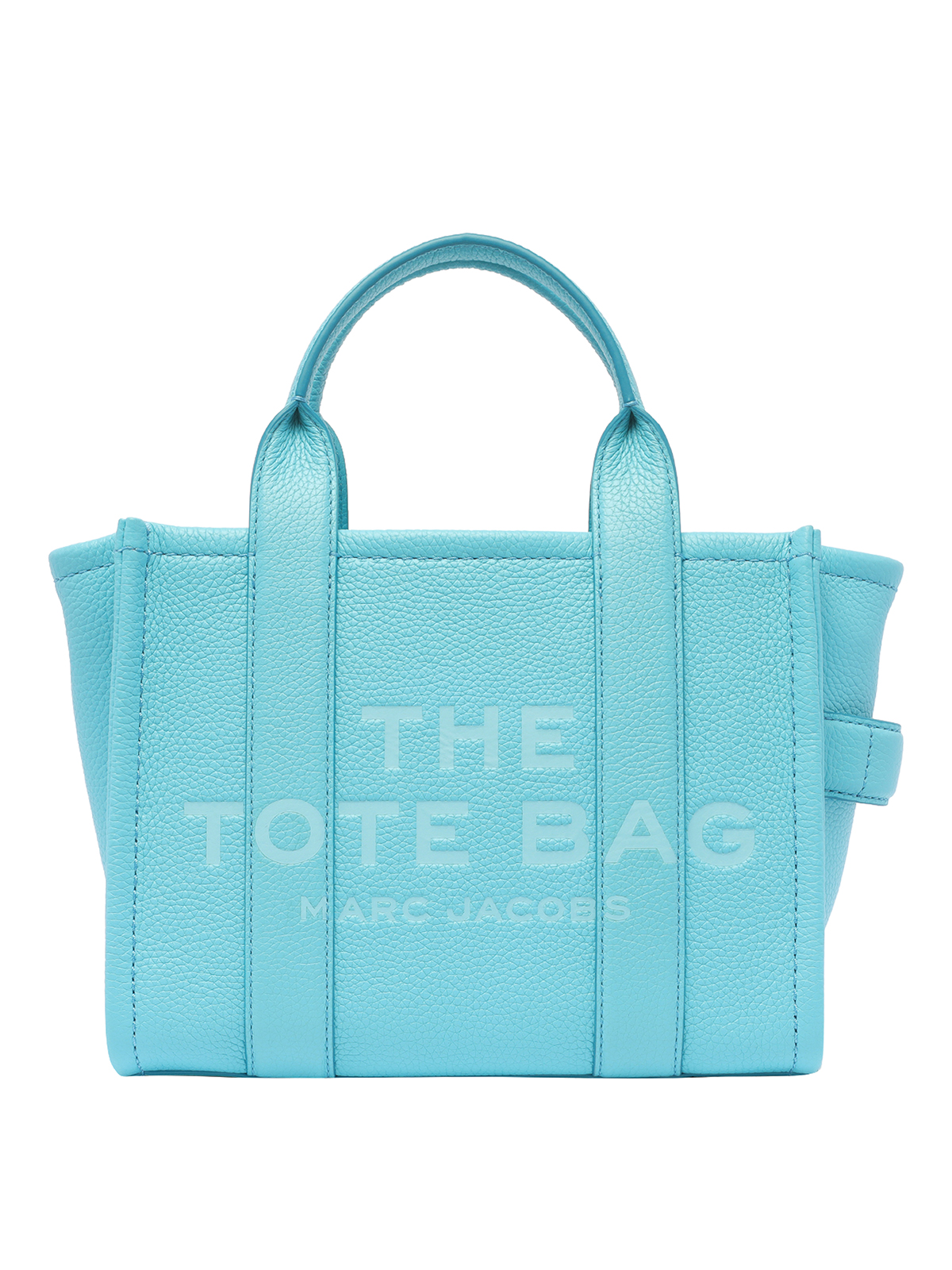 Marc Jacobs The leather small tote bag - Blue | H009L01SP21444