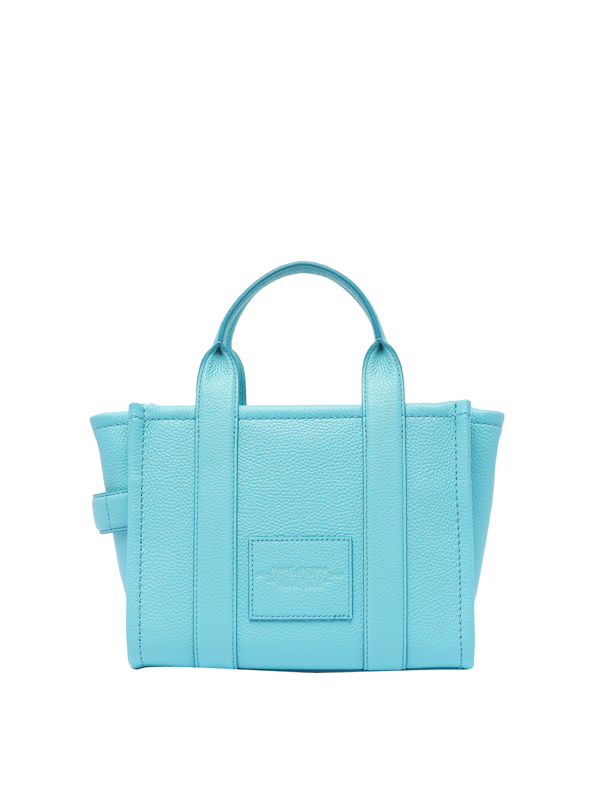 Marc Jacobs The leather small tote bag - Blue | H009L01SP21444