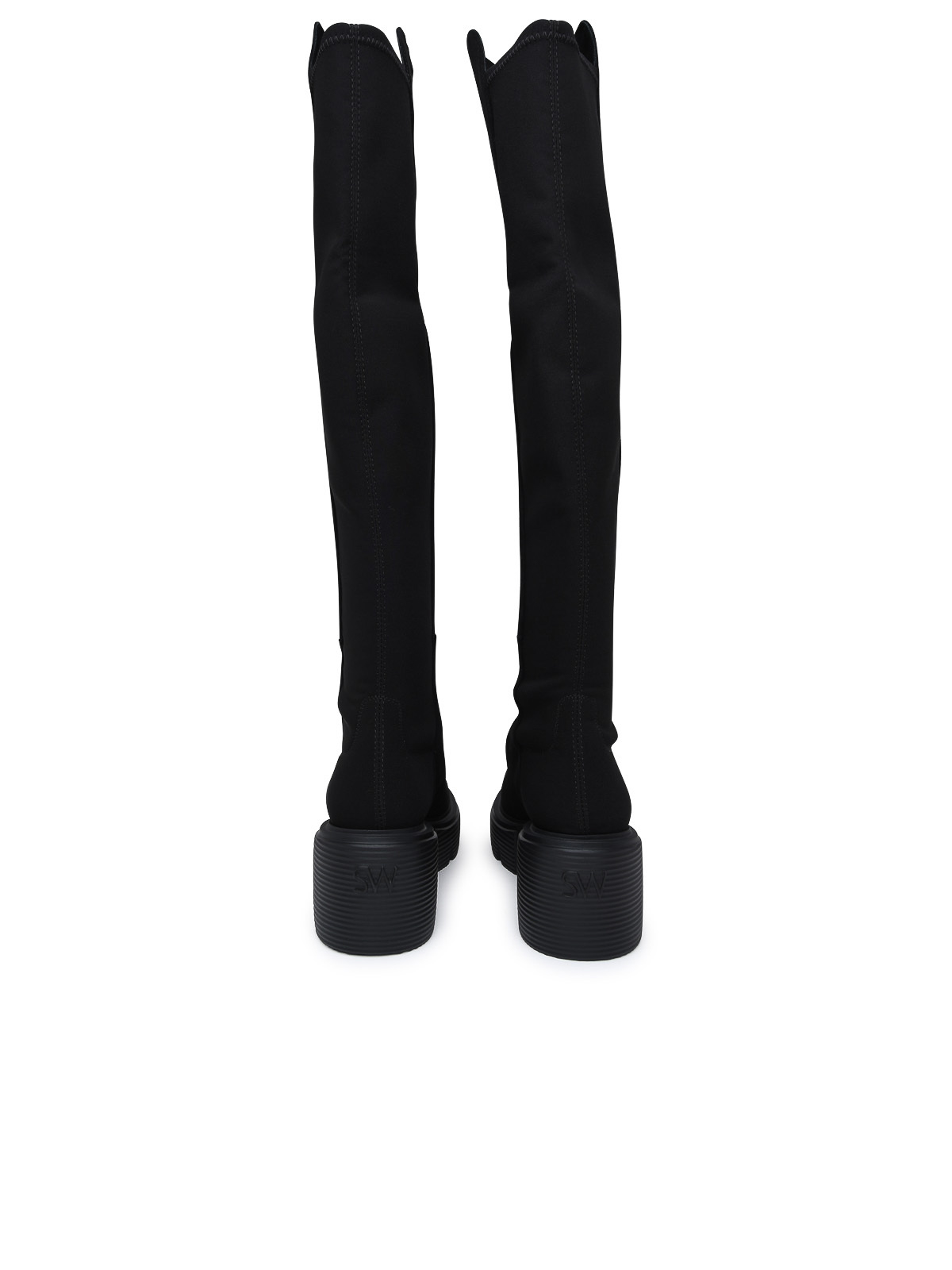Boots Stuart Weitzman - Soho boot in black suede - 5050SOHOBOOTBLACK