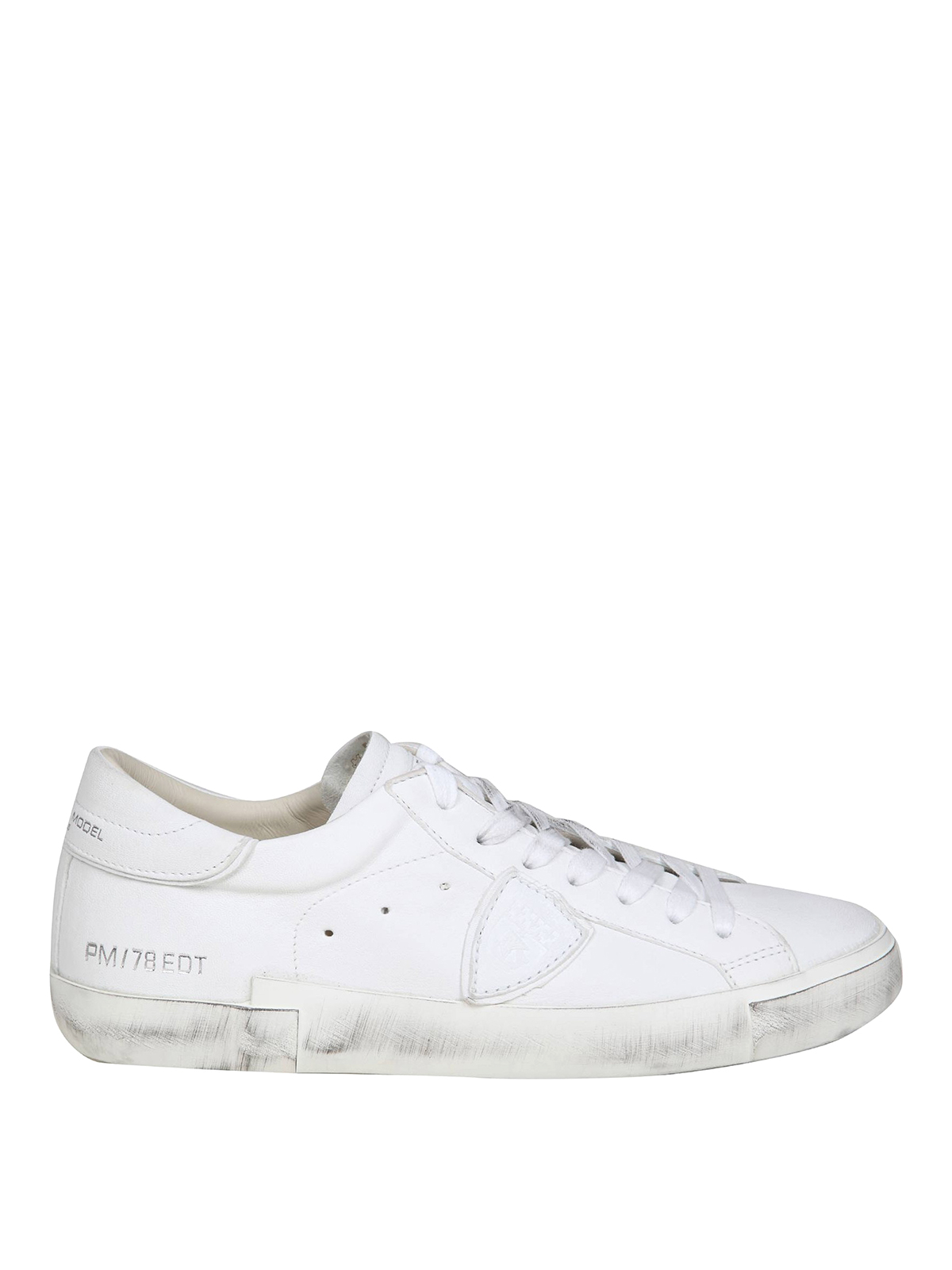 Trainers Philippe Model - Philippe model prsx sneakers in white leather ...