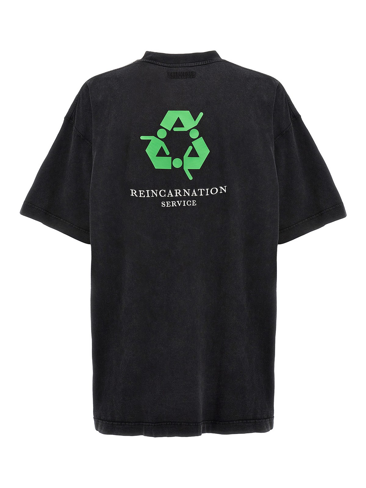 Vetements Not doing shit today T-shirt | UE54TR150BWASHEDBLACK Vetements Not doing shit today T-shirt | UE54TR150BWASHEDBLACK