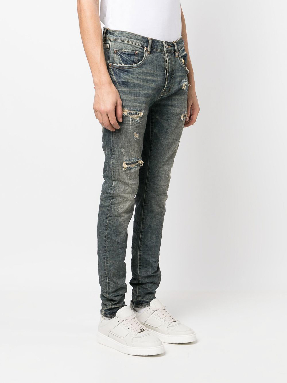 Straight leg jeans Purple Brand - `p001 iqdp` jeans - P001IQDPMID