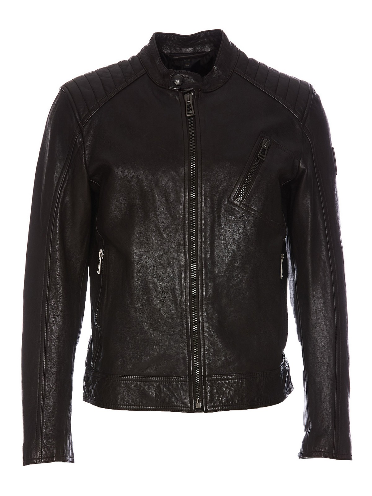 Belstaff Racer jacket - Brown - Men | 100038EBONY | thebs.com