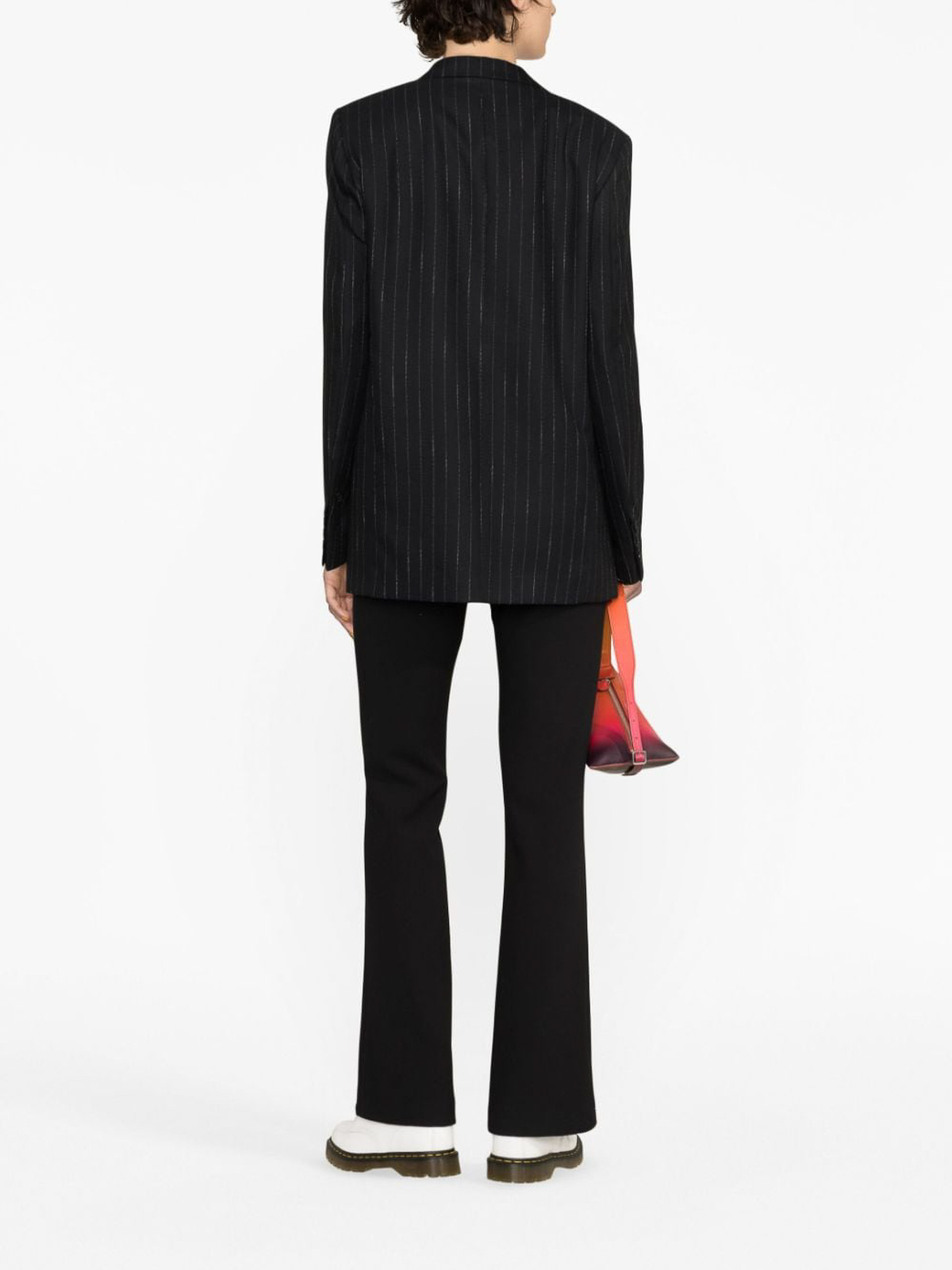 M.S.G.M. MSGM Pinstriped Double-Breasted Blazer | 3541MDG0323750299