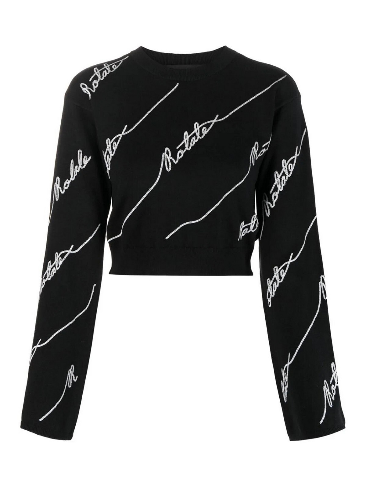 Rotate Birger Christensen Logo sequin sweaer | 1100000000000