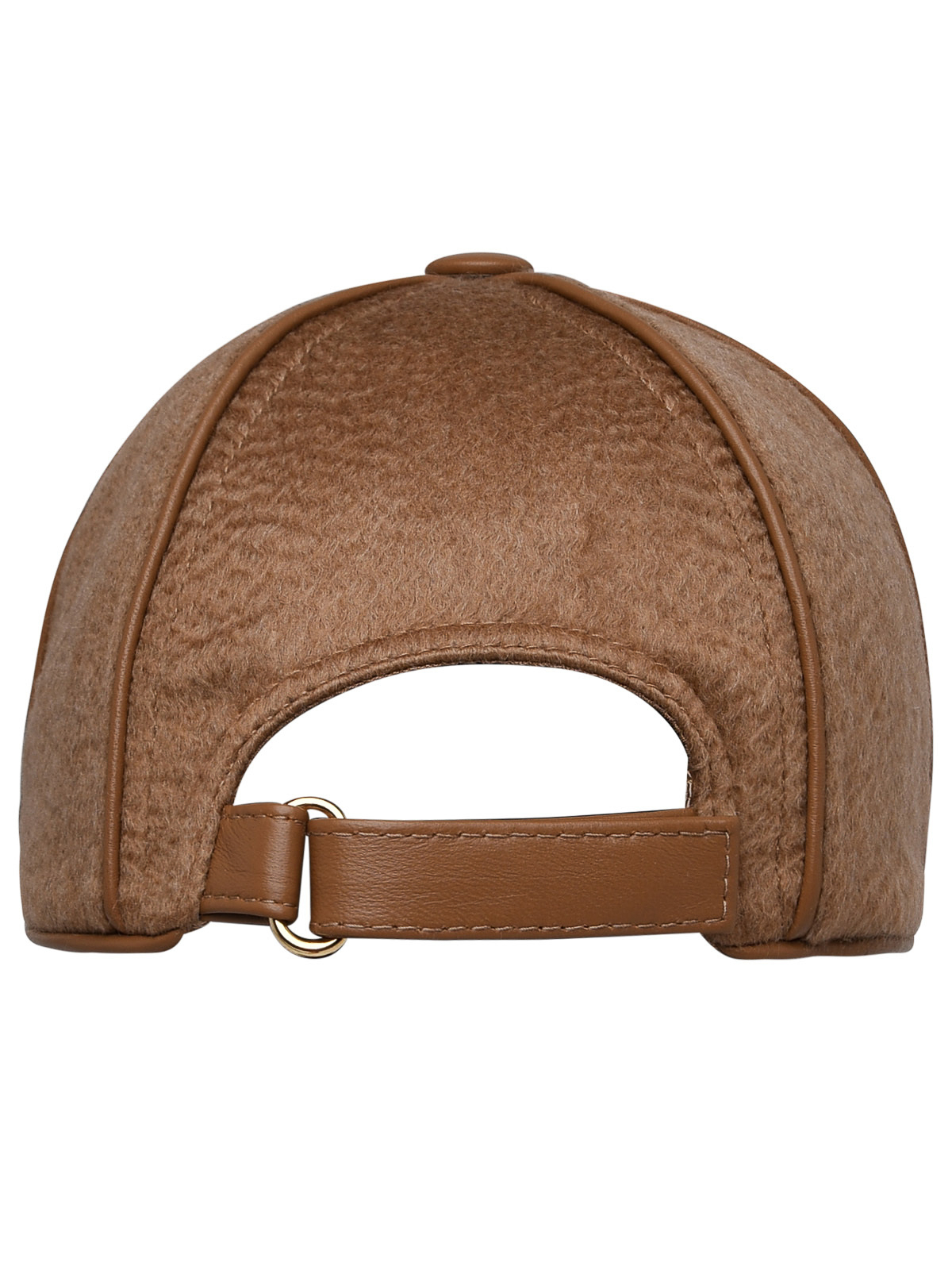 Max Mara Hat in brown cashmere blend - Brown | 45760137600002