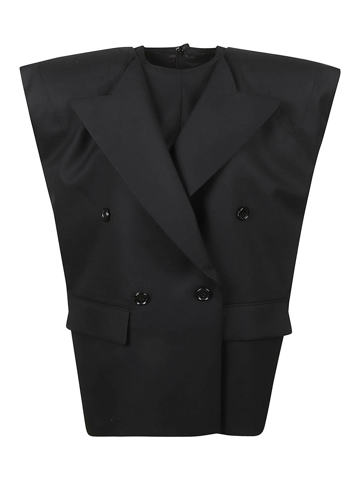 Junya Watanabe Ladies` vest - Black - Women | JKV0011