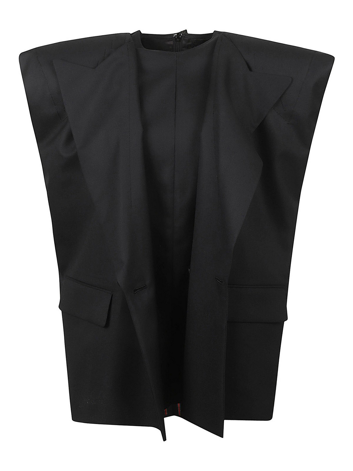 Junya Watanabe Ladies` vest - Black - Women | JKV0011