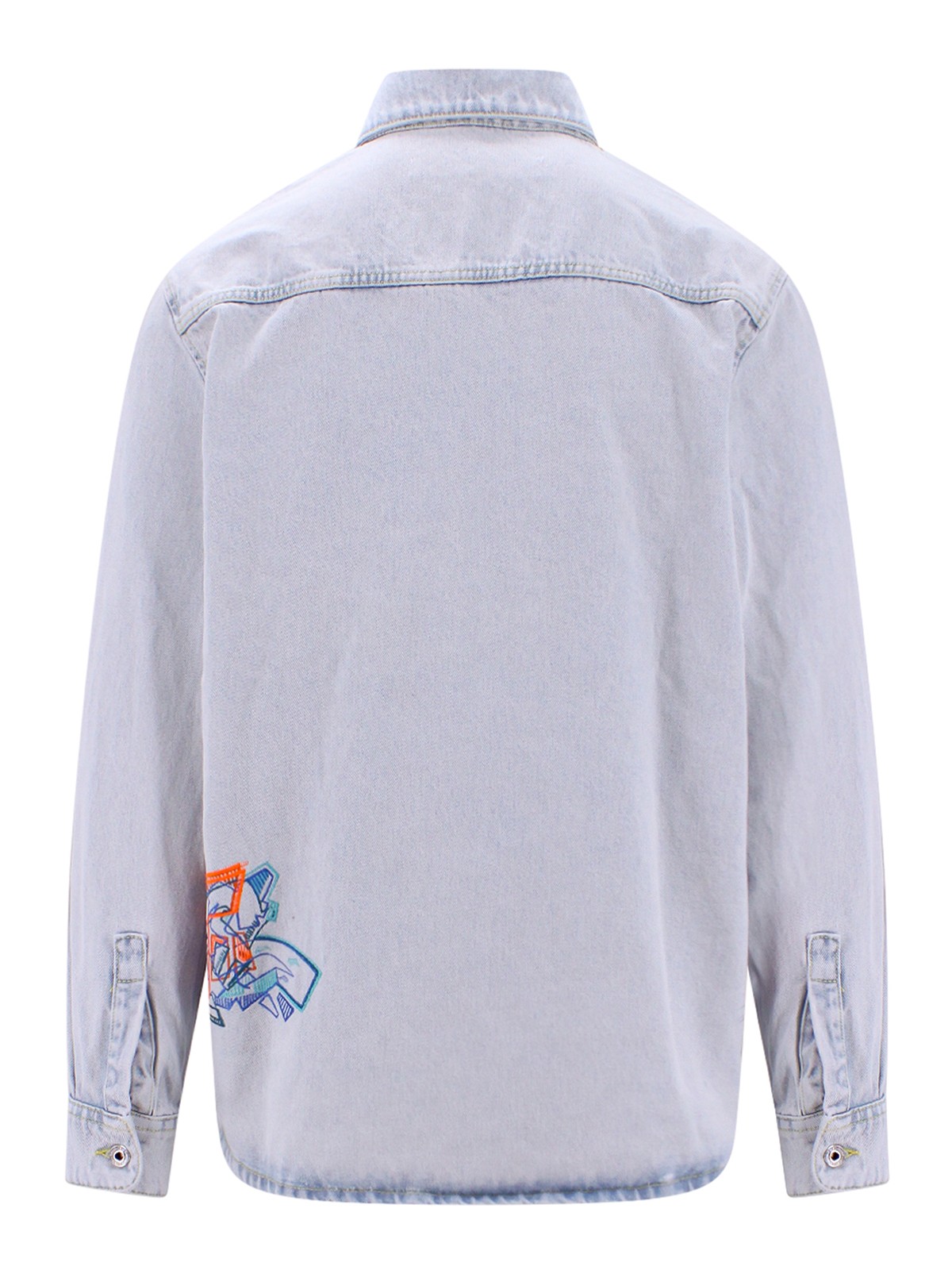 Shirts Off-White - Denim shirt - OMYD048S23DEN0014066 | thebs.com