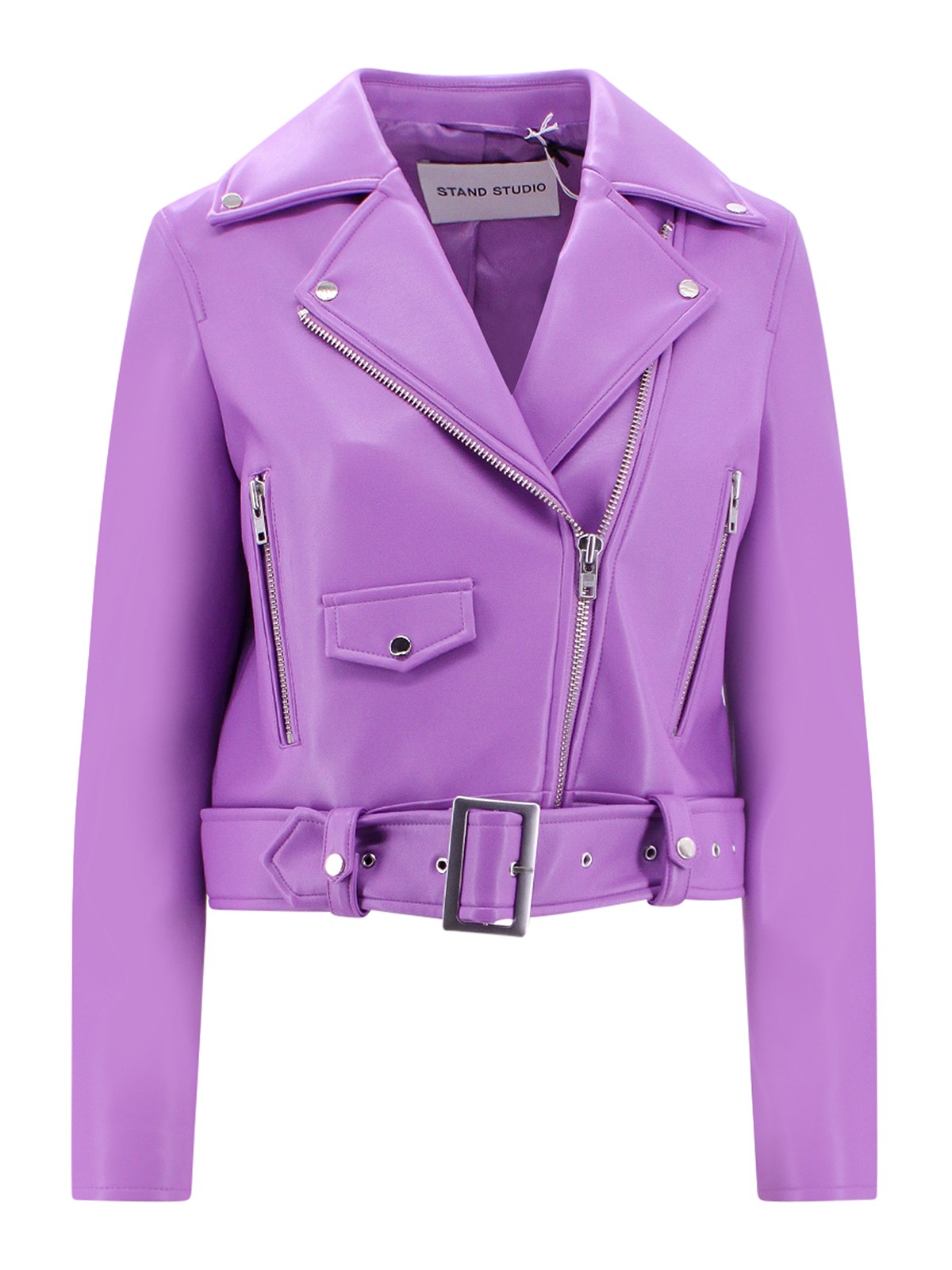 Casual Jackets Stand Studio Alternative Material To Leather Biker