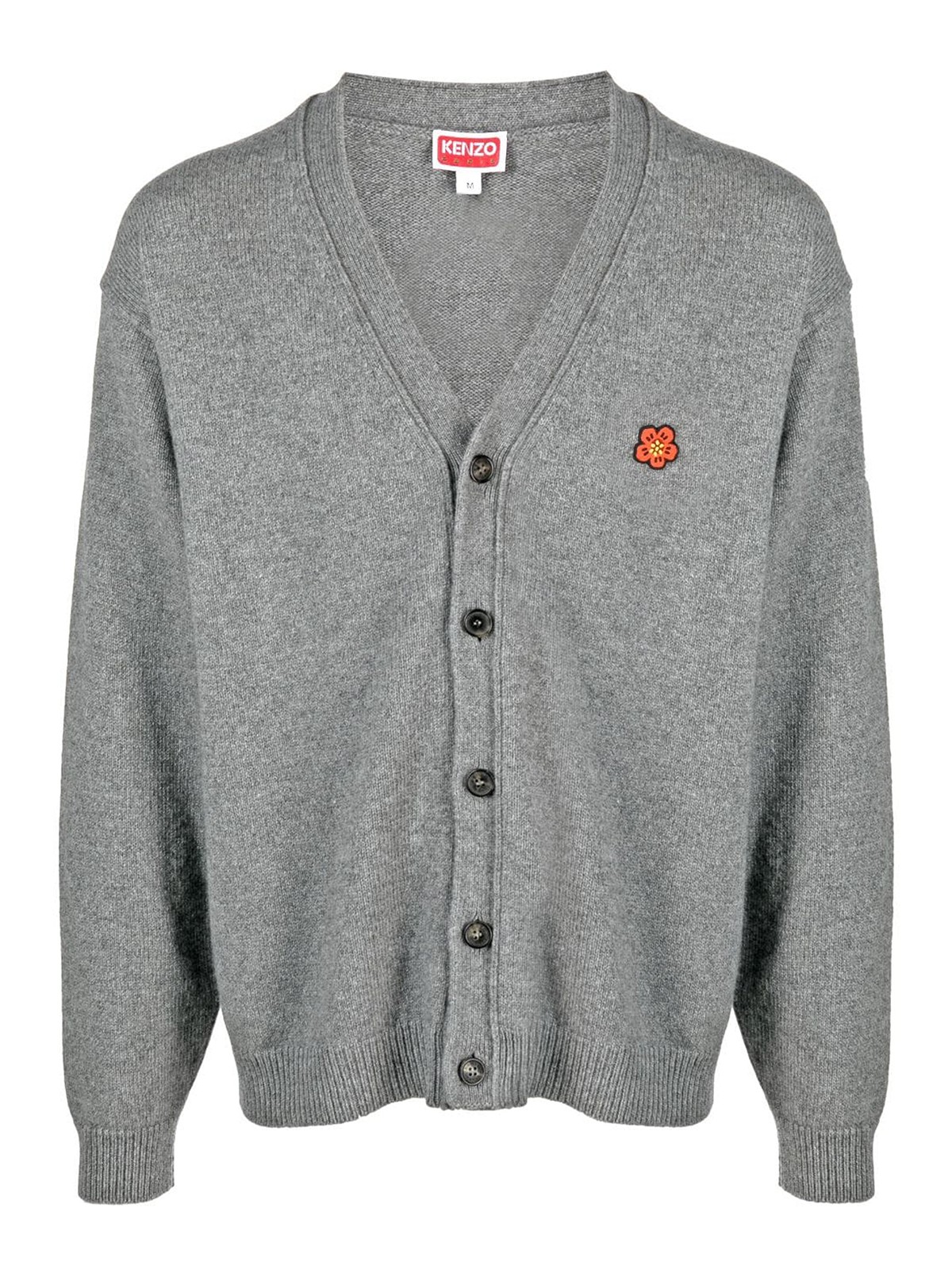 Cardigans Kenzo - Boke flower wool cardigan - FD65CA4183LC94