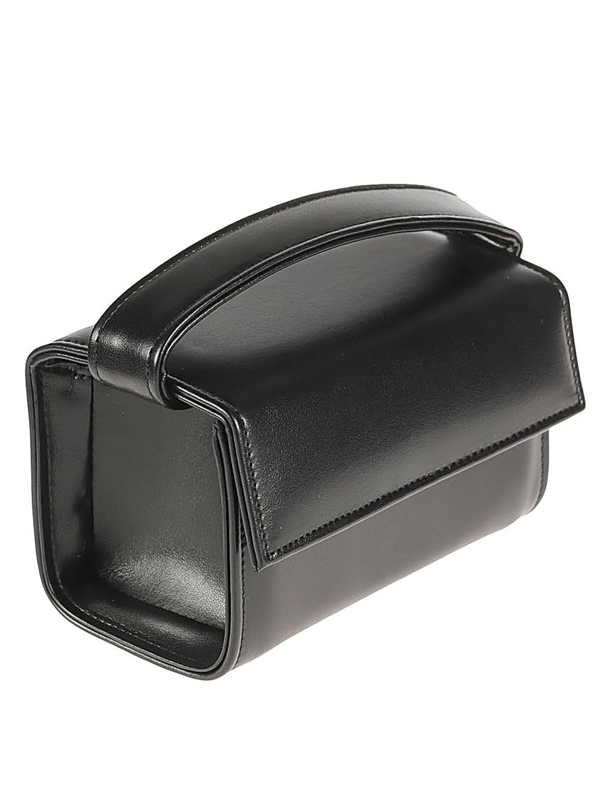 Mabash The baby vegan leather mini bag - Black | THEBABYBLACK
