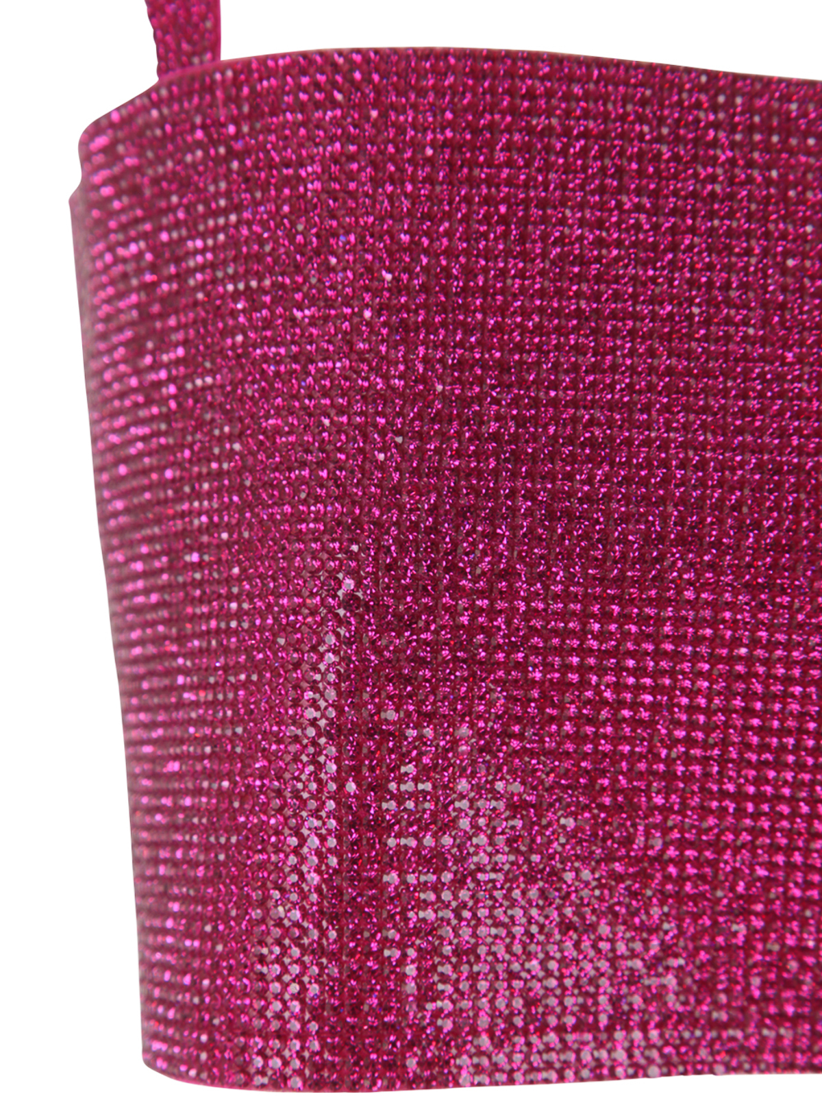 Gaia Canciani Crystal top - Pink - Women | TOPFUCHSIA
