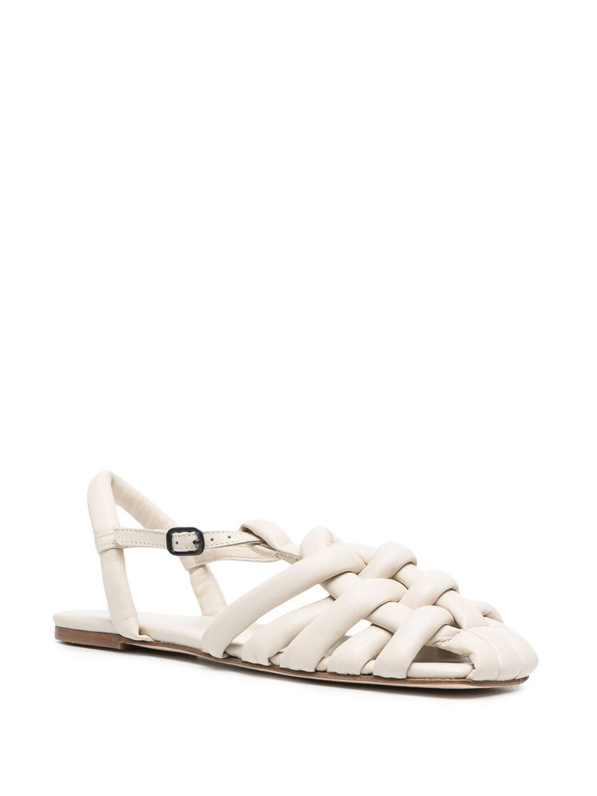 Hereu Cabersa padded fisherman sandal - White | WFS21CABE001CREAM