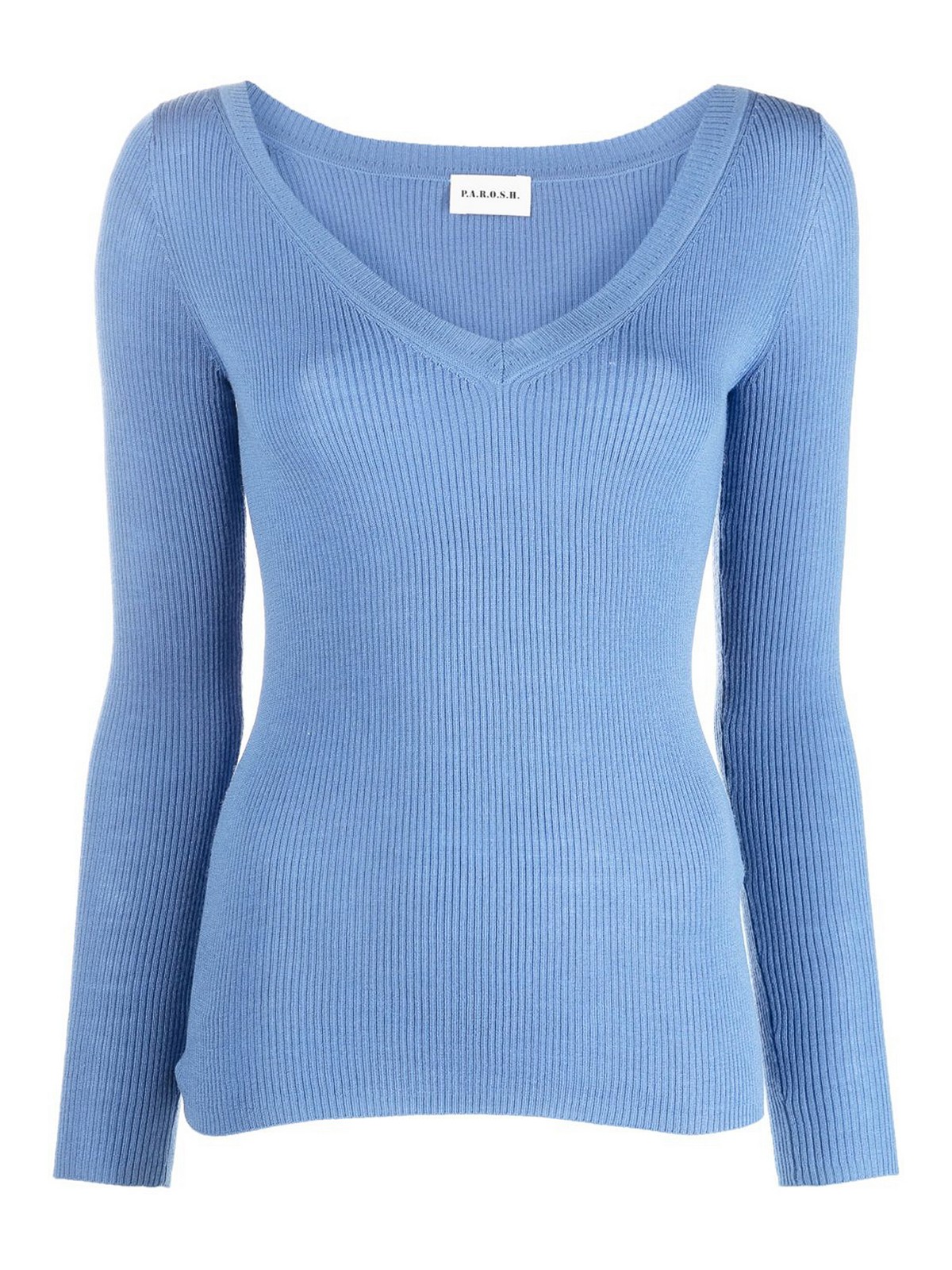 Boat necks P.A.R.O.S.H. - Ribbed knit - D511583078 | Shop online at THEBS