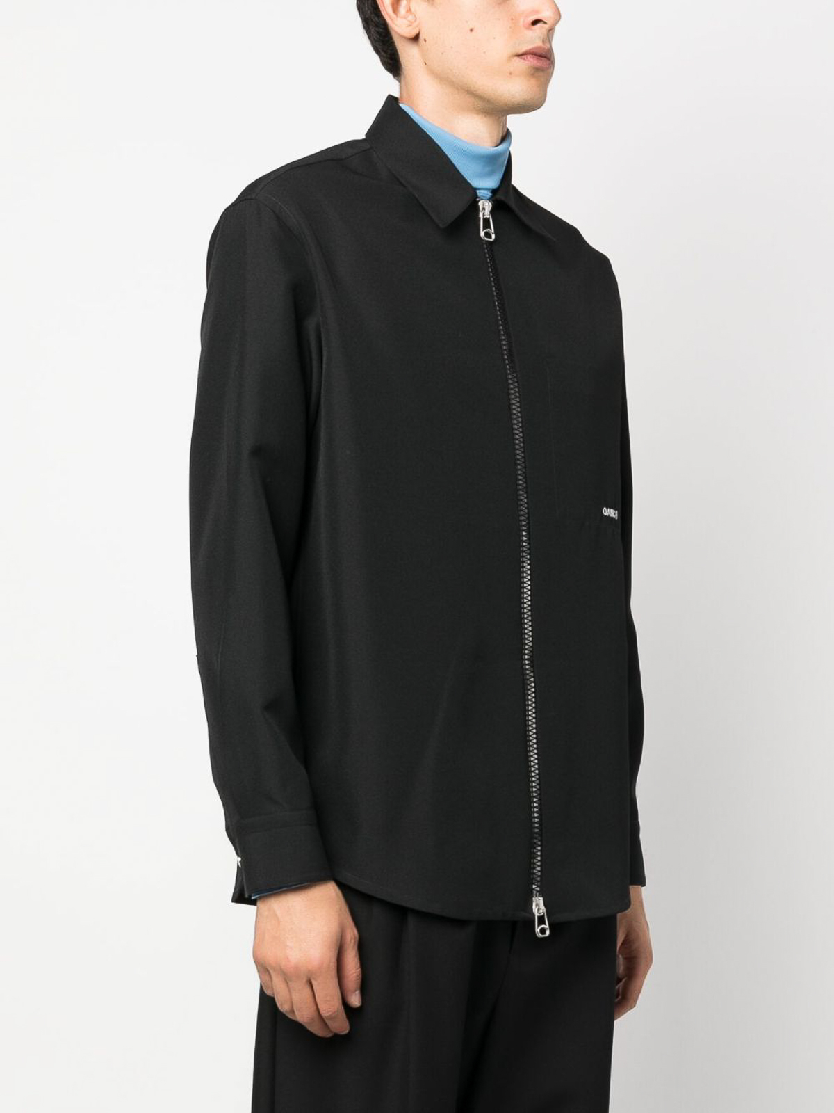 Oamc Oamc shirt black - Black - Men | 23A28OAU58PESOA009001