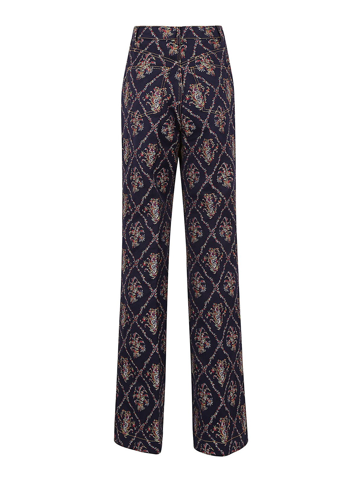 Etro Pants - Blue - Women | 11823573200 | Shop online at THEBS