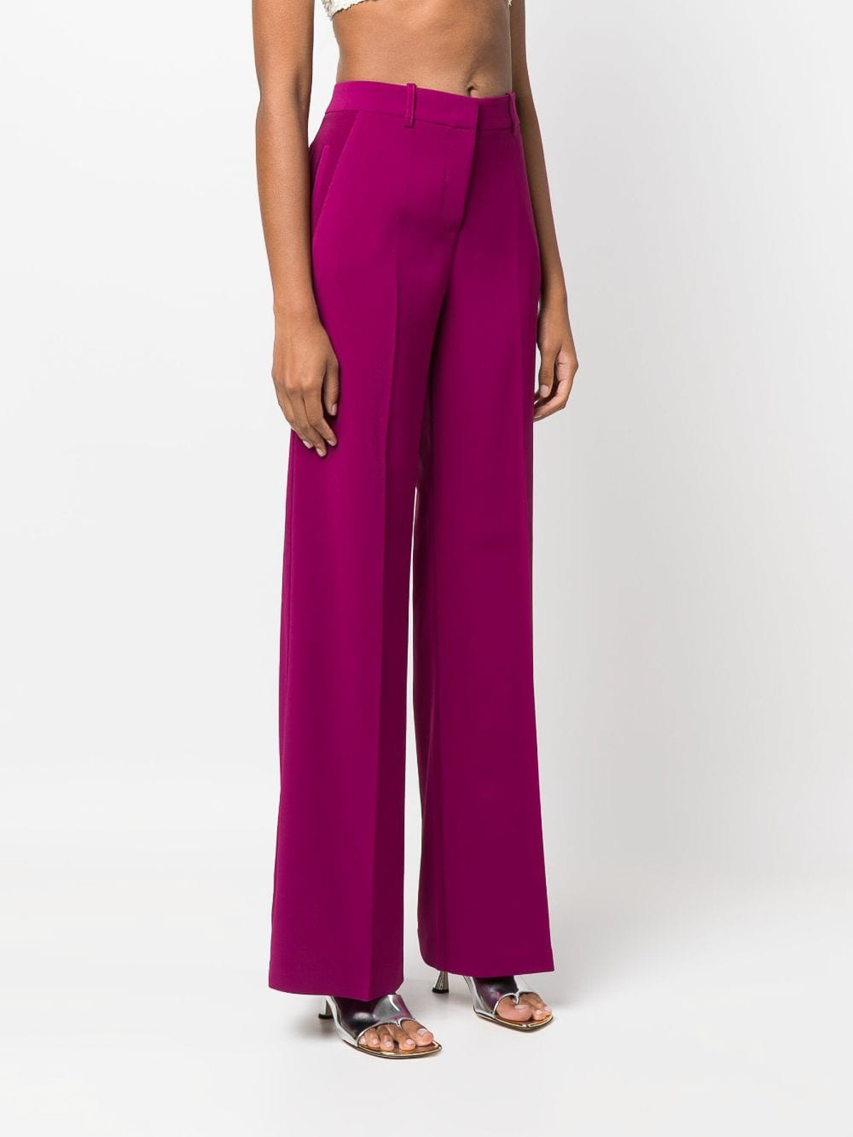 Pinko `ottetto` pants - Purple - Women | 101801A15RVIB
