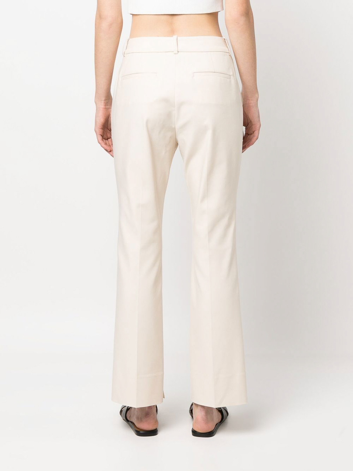 Peserico Pants - White - Women | P04735J001953341 | thebs.com