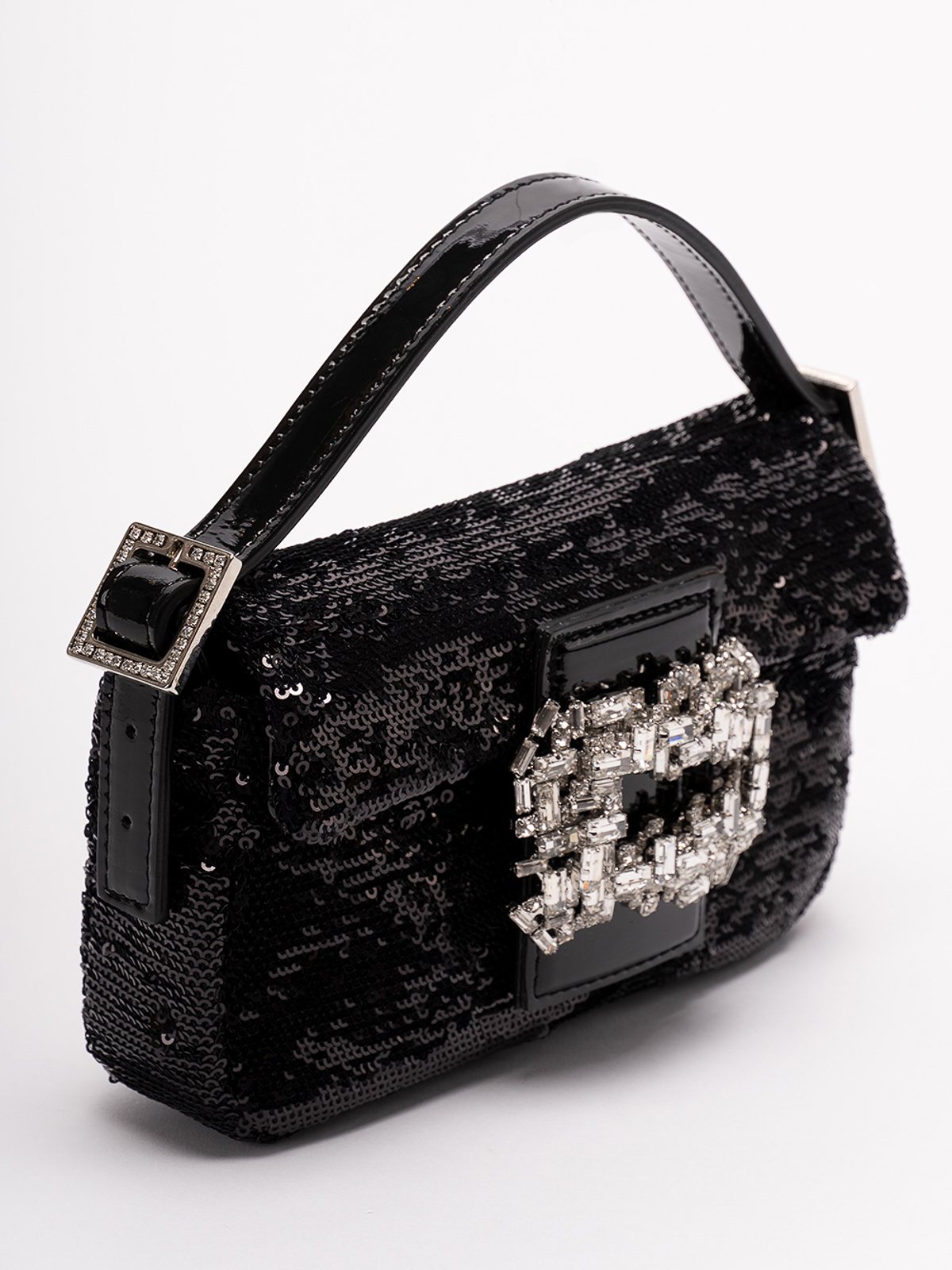 Gedebe `mini habibi` sequins mini bag - Black | MINIHBBSEQNSBLACK