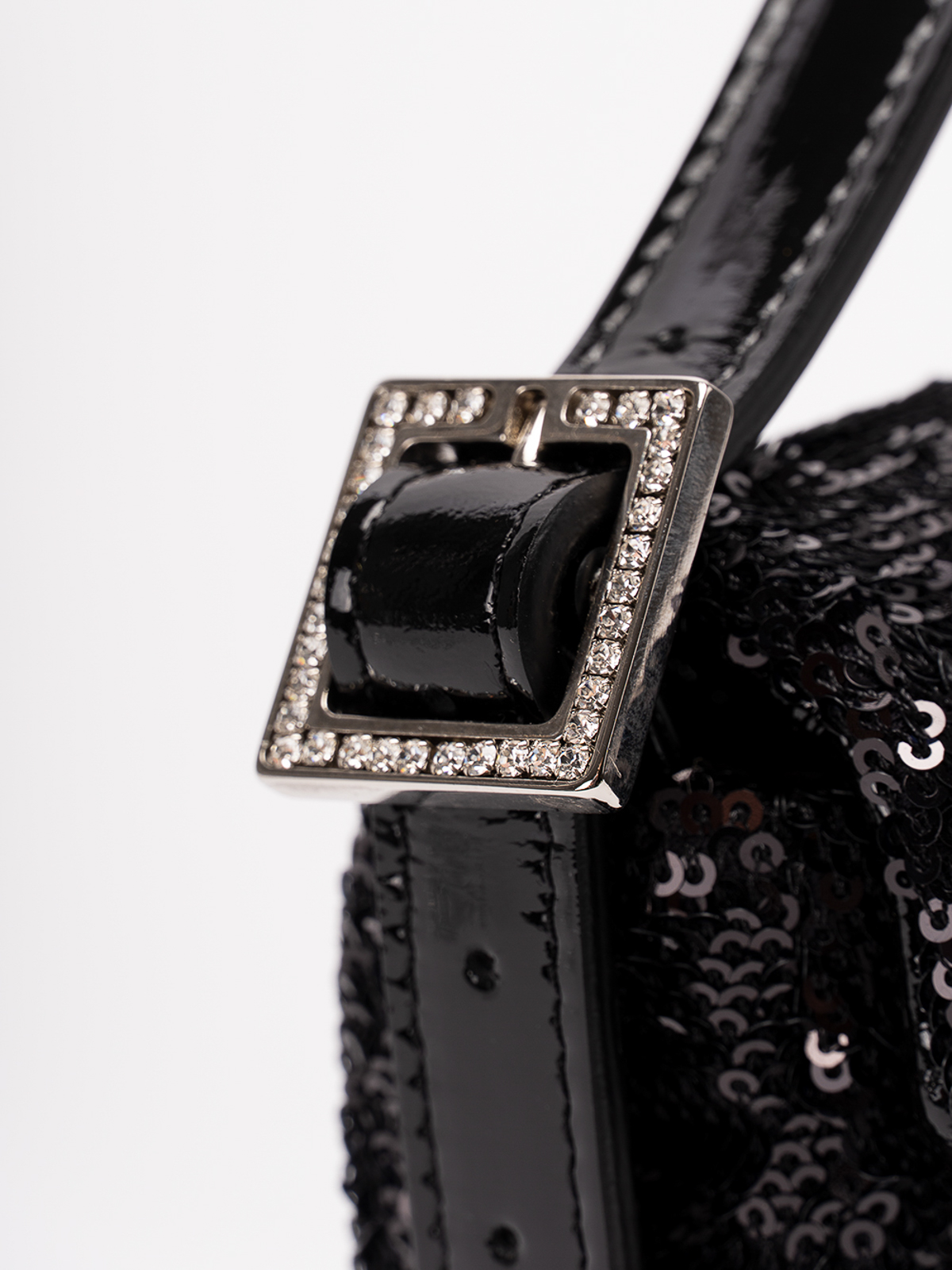 Gedebe `mini habibi` sequins mini bag - Black | MINIHBBSEQNSBLACK