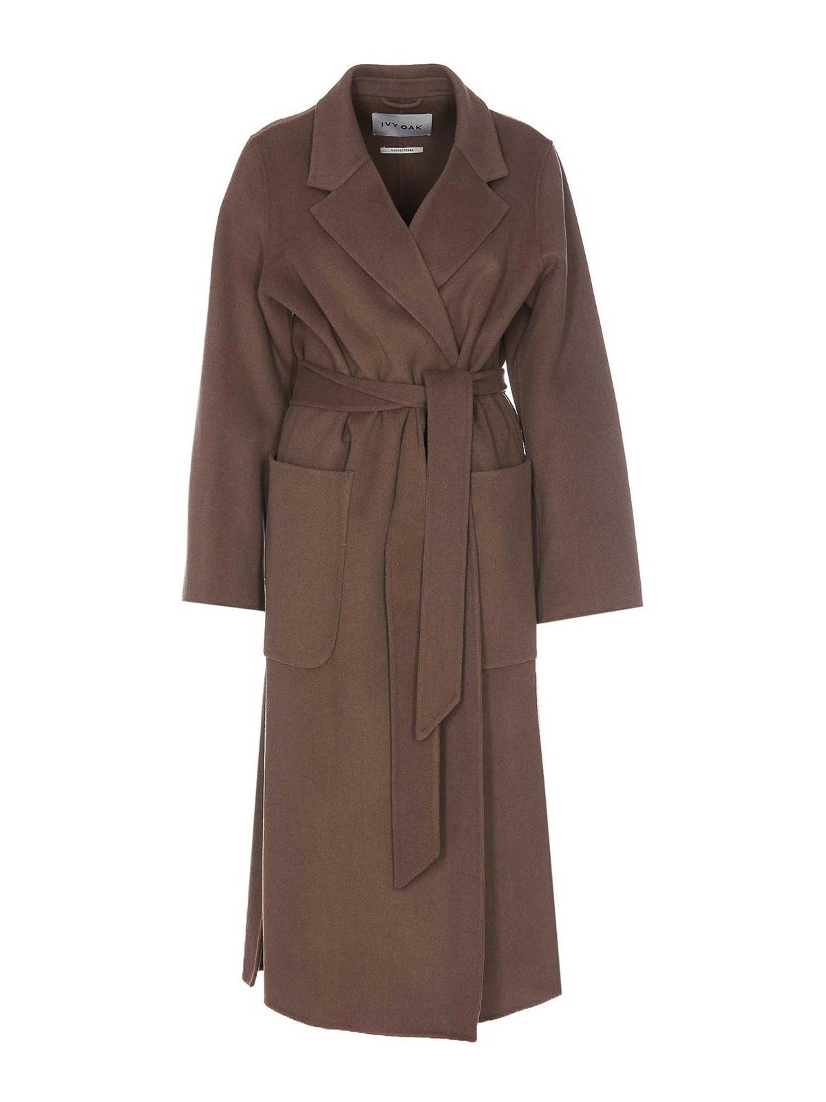 Ivy Oak Celia coat - Brown - Women | IO1123F1046BR215