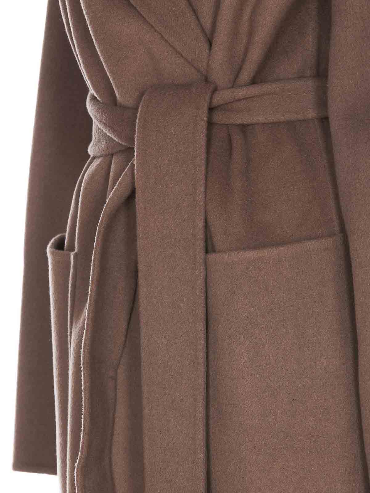 Ivy Oak Celia coat - Brown - Women | IO1123F1046BR215