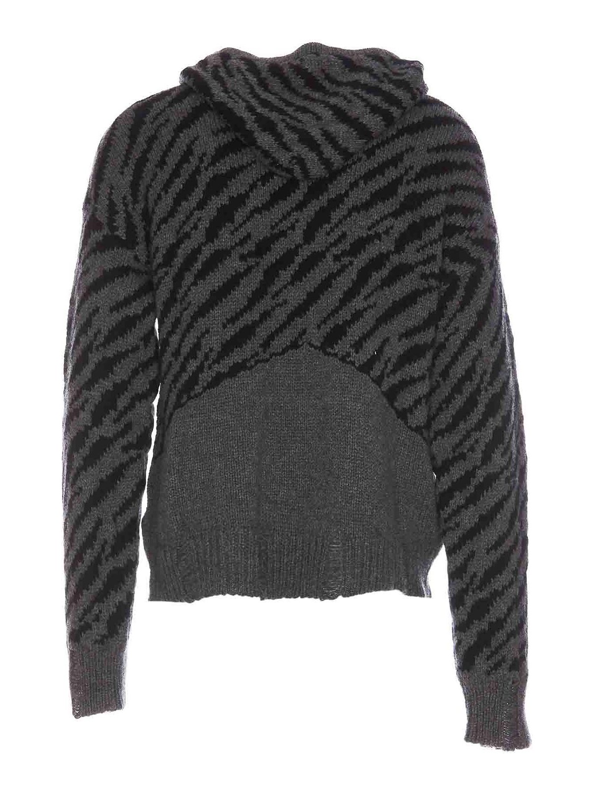 Sweatshirts & Sweaters Rhude - Zebra knit hoodie - HO081516741674