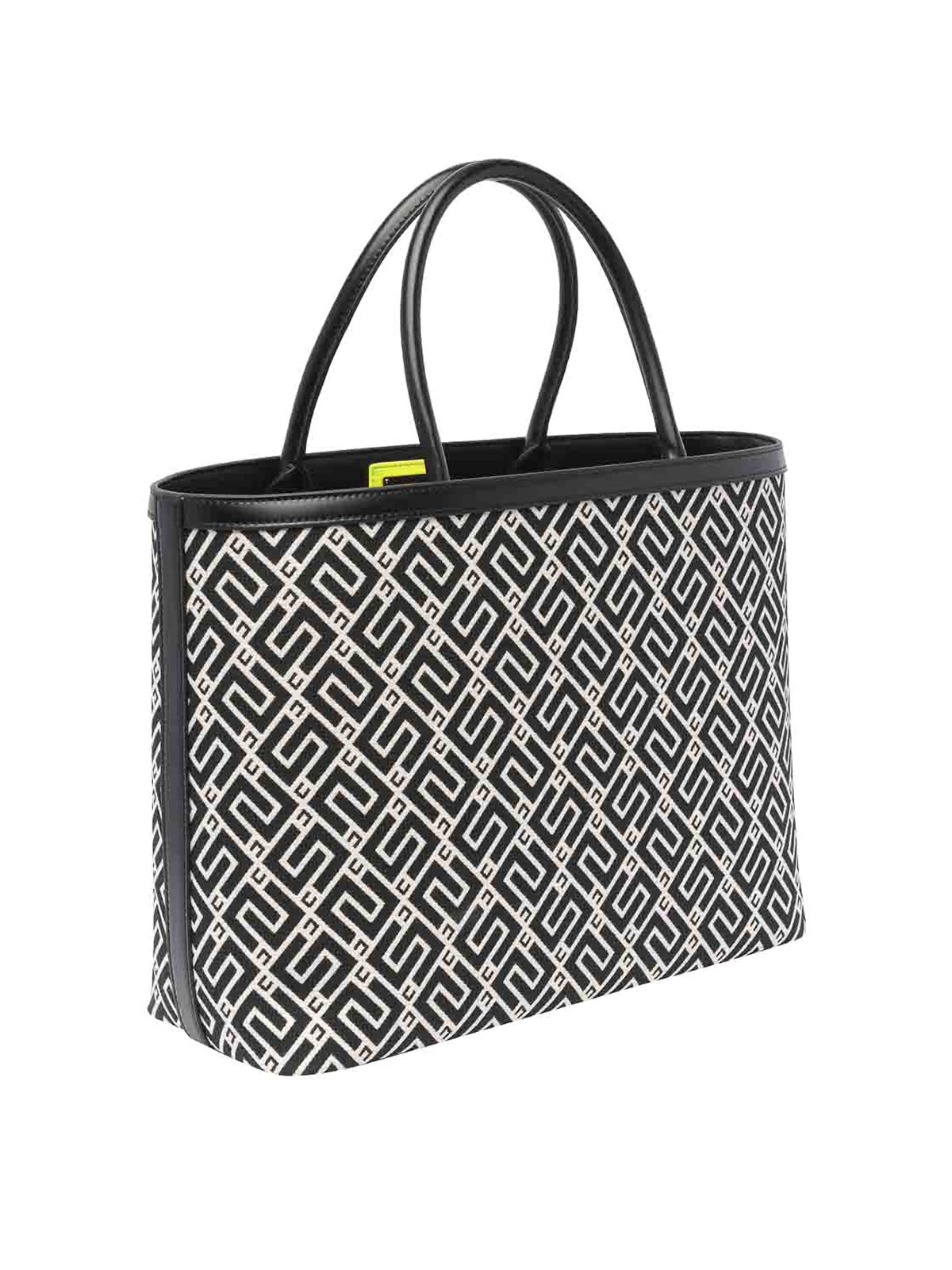 Totes bags Elisabetta Franchi - Logo handbag - BS05A36E2110 | thebs.com