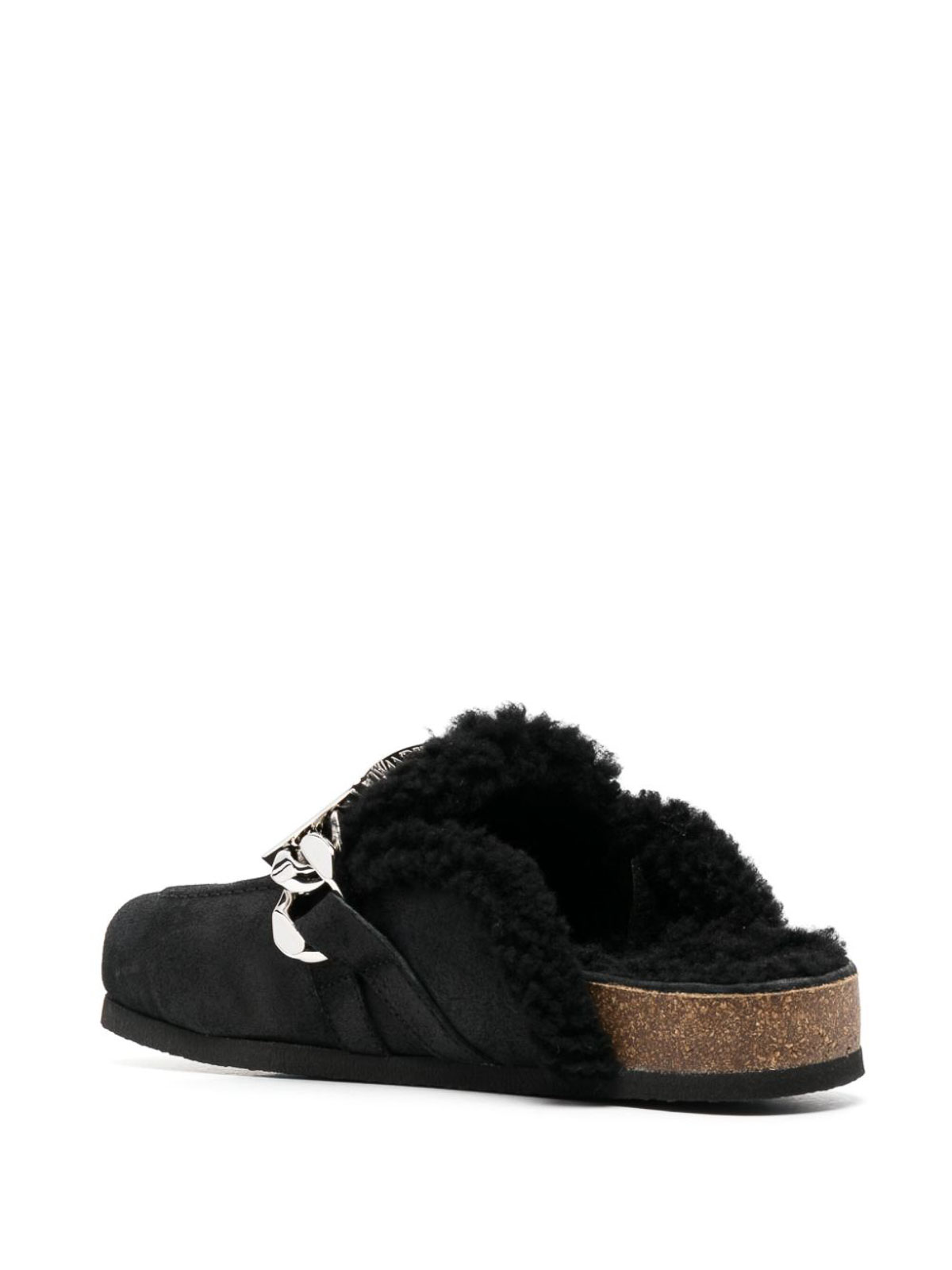 J.W. Anderson Chain-Link mules - Black - Women | ANW40000B18010999
