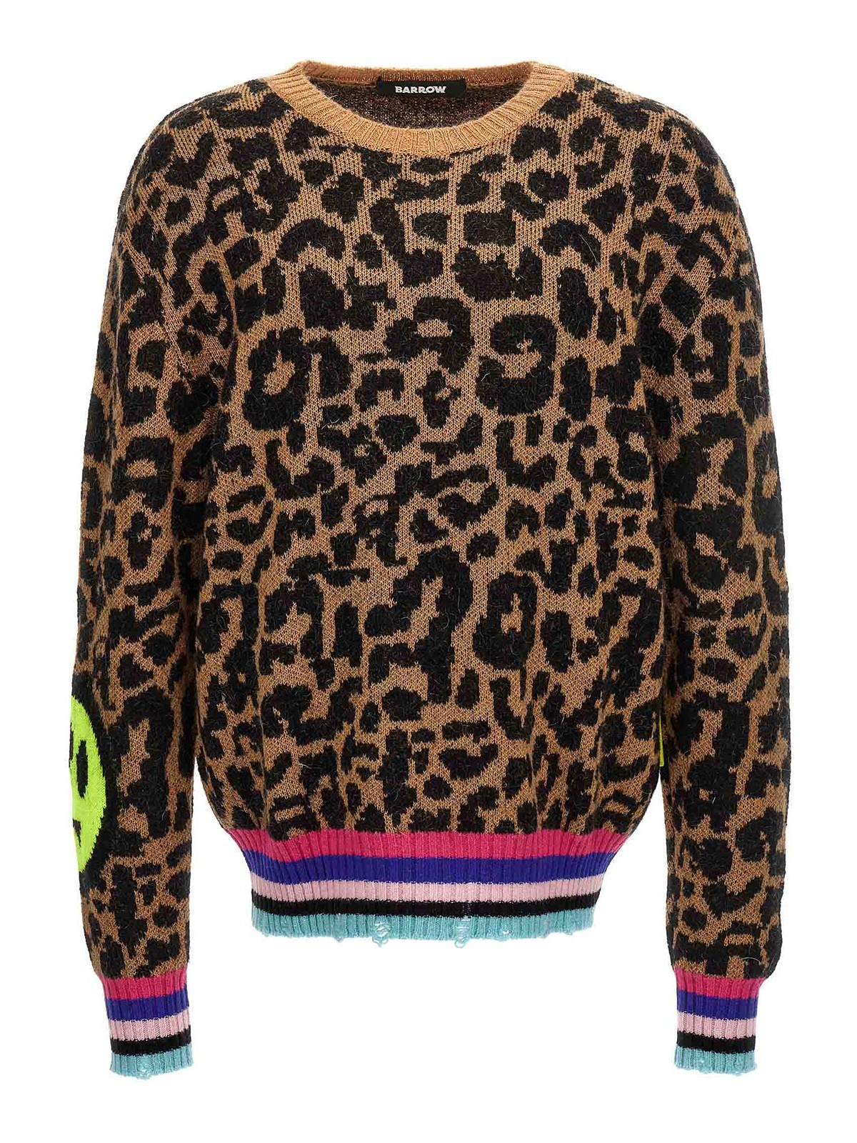 Crew necks Barrow - Logo animalier sweater - F3BWUAJP030BW016