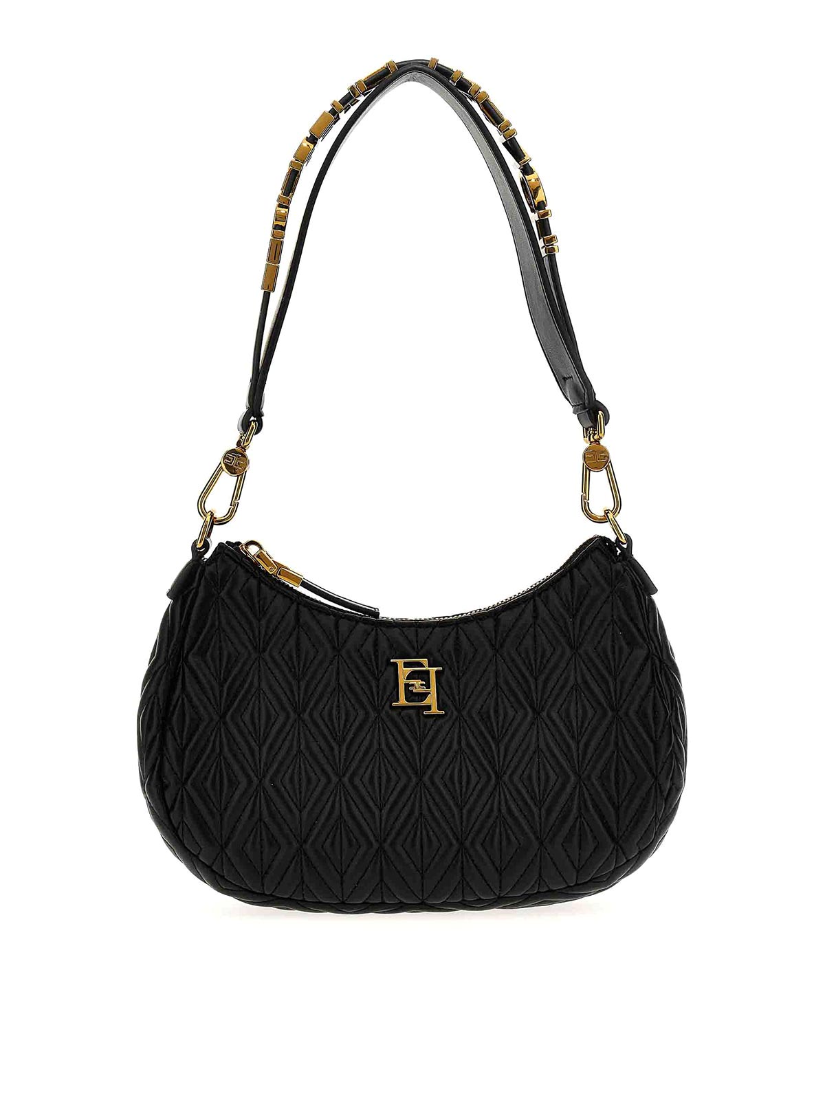 Cross body bags Elisabetta Franchi - Logo shoulder bag - BS17A36E2110