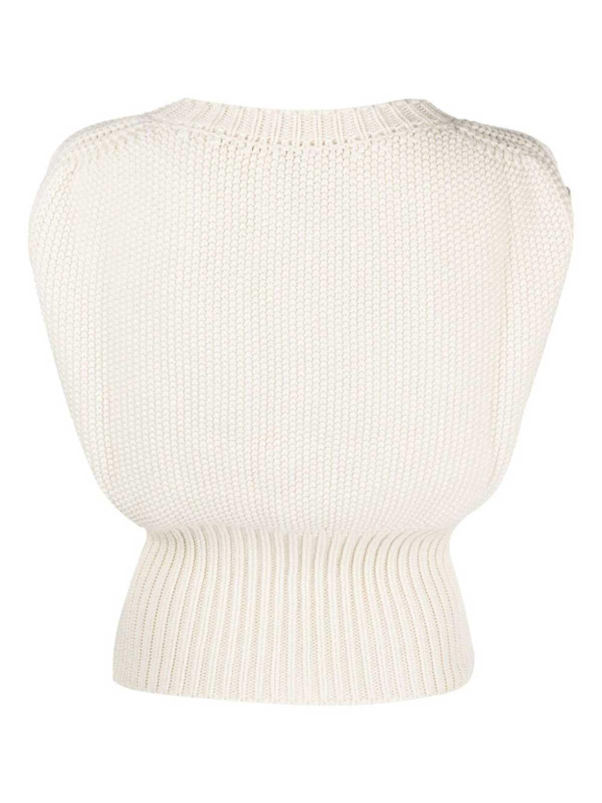 Crew necks Sa Su Phi - Sleeveless sweater - W23622WS0101