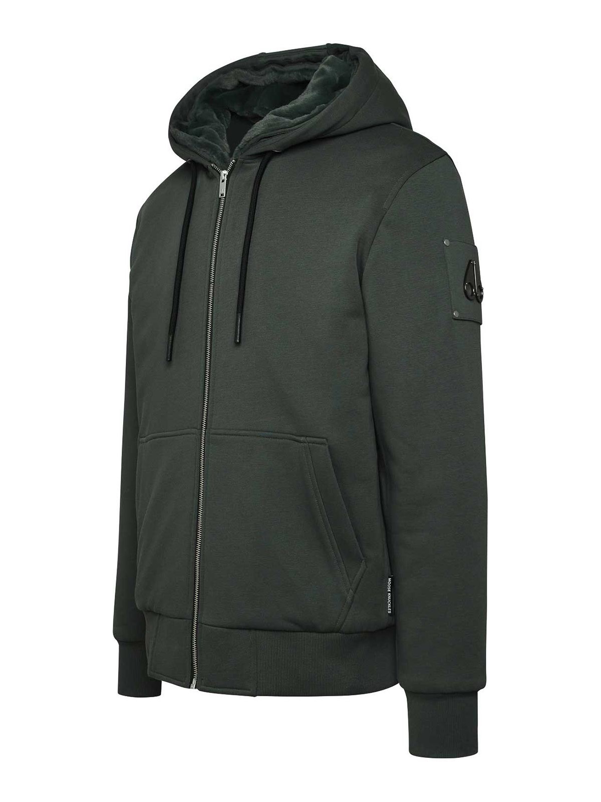 Moose Knuckles Classic bunny 3 jacket in green cotton blend | M32MS6001337