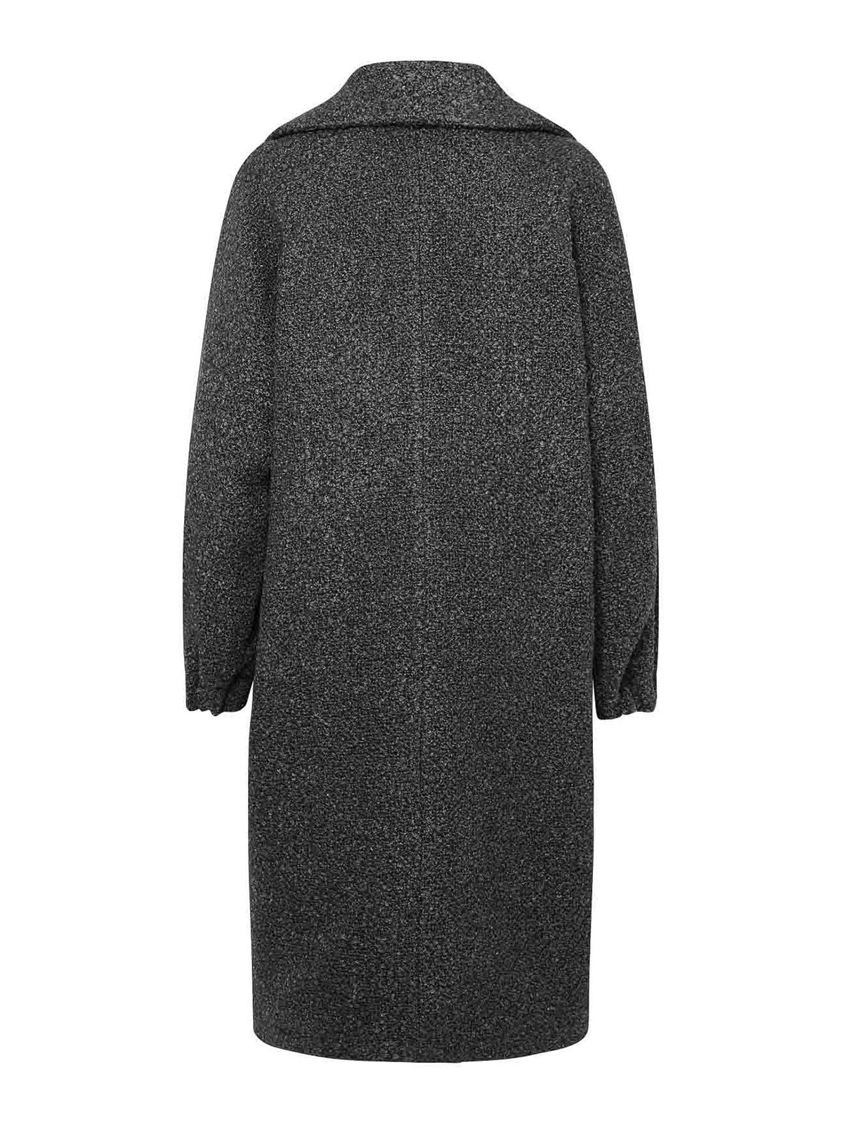 Patou Coat elliptic - Grey - Women | CO0180154959A | thebs.com