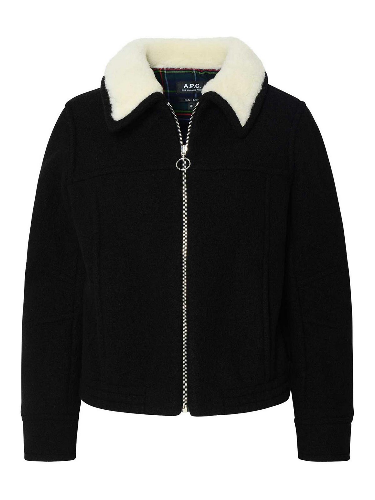 A.P.C. Lara jacket - Black - Women | WVBCCF02868LZZ | thebs.com