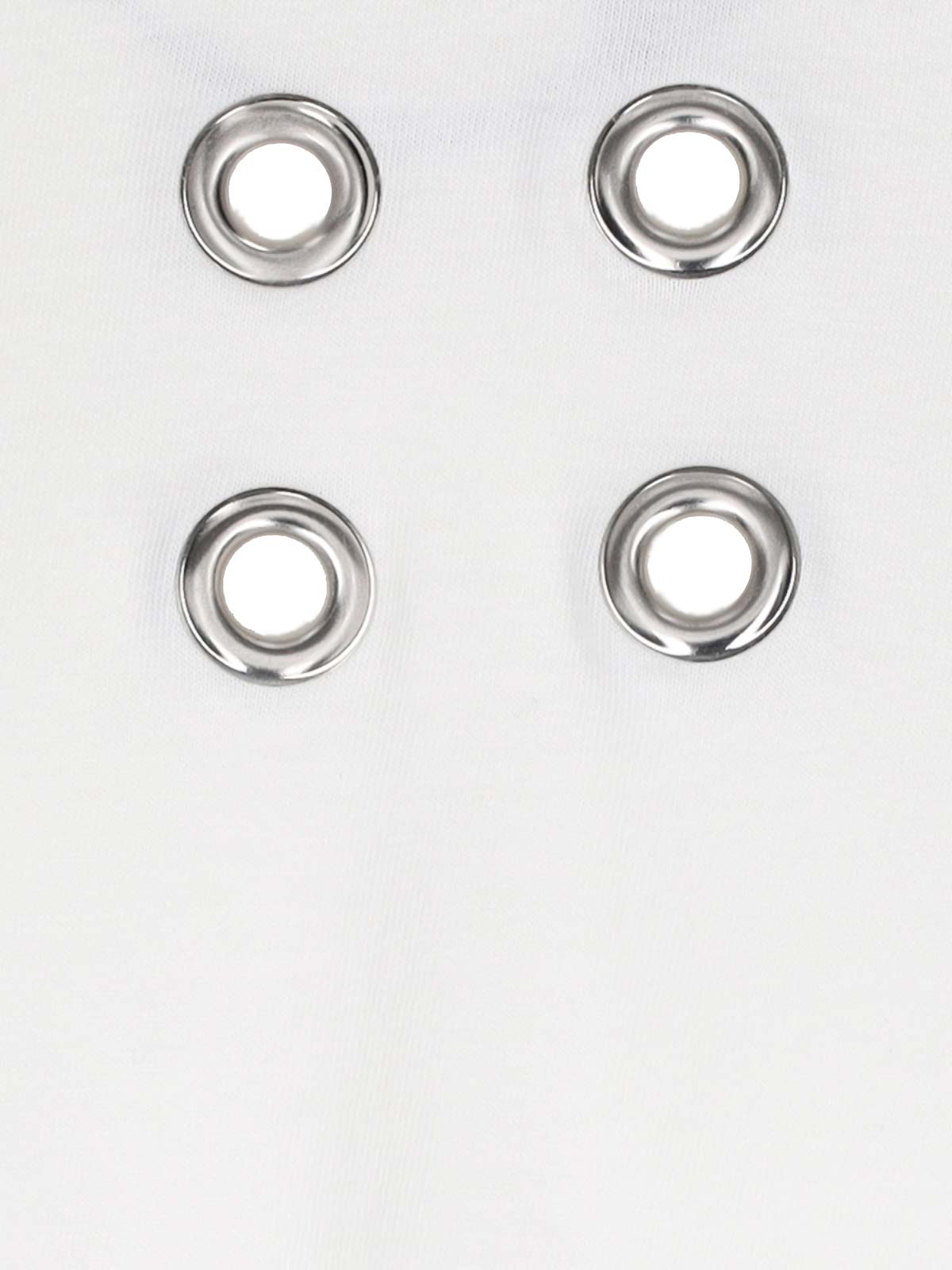 T-shirts Rick Owens - Eyelet detail T-shirt - DU01C6250RNES111
