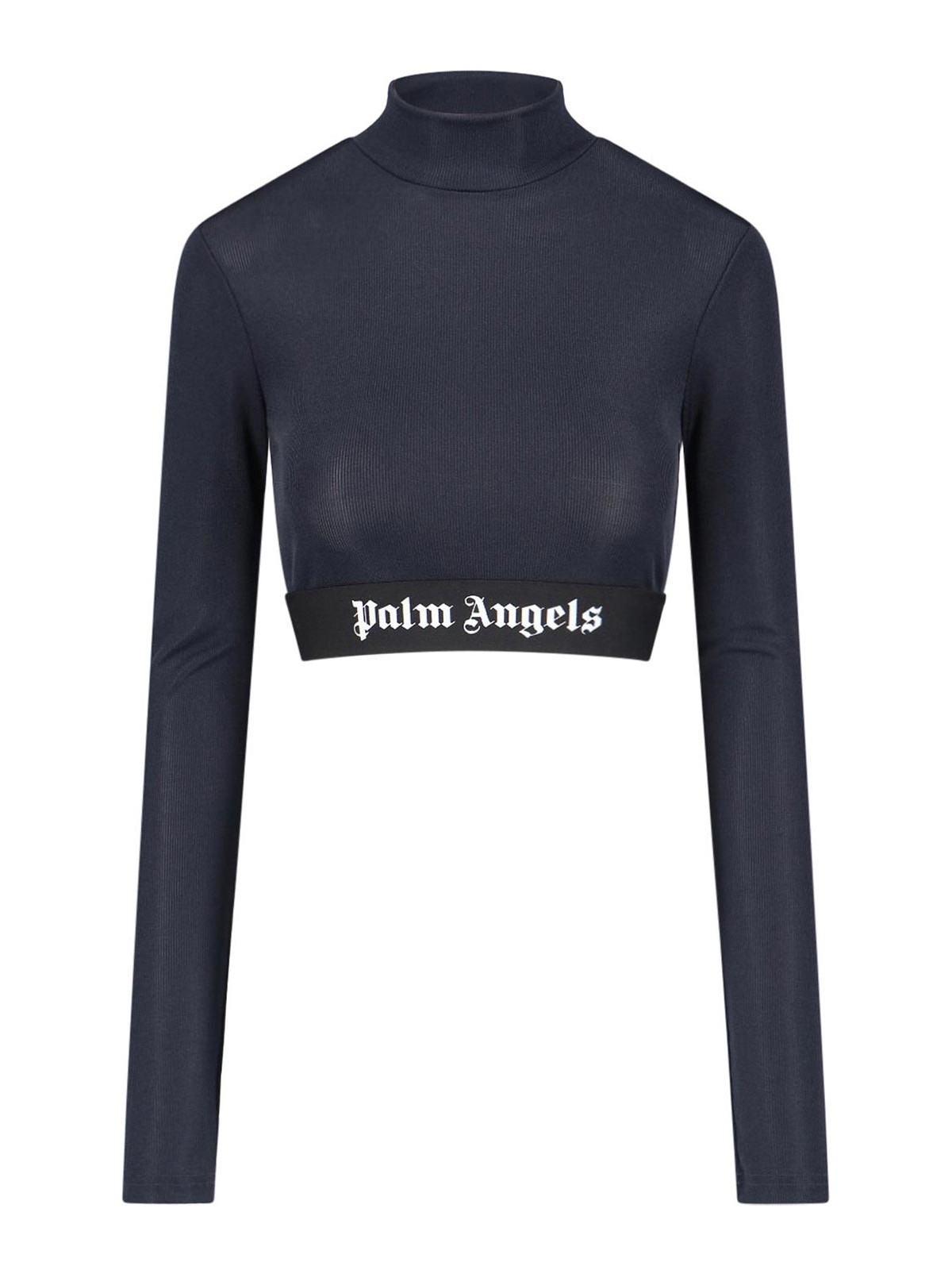 Palm Angels Top - Azul - Azul - Mujer | PWAB040F23FAB0014610