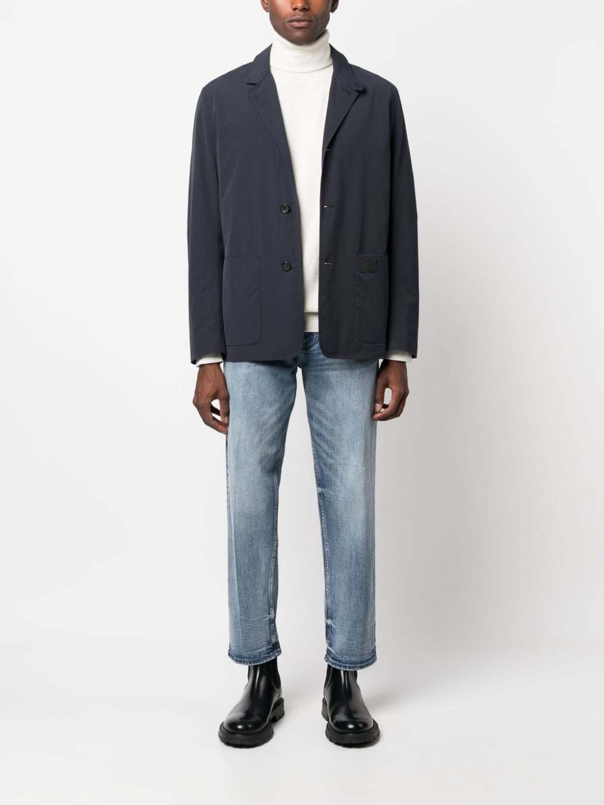 Col roulé & Col polo Paul Smith - Pull Col Roulé - Blanc - M1R280YL0216201