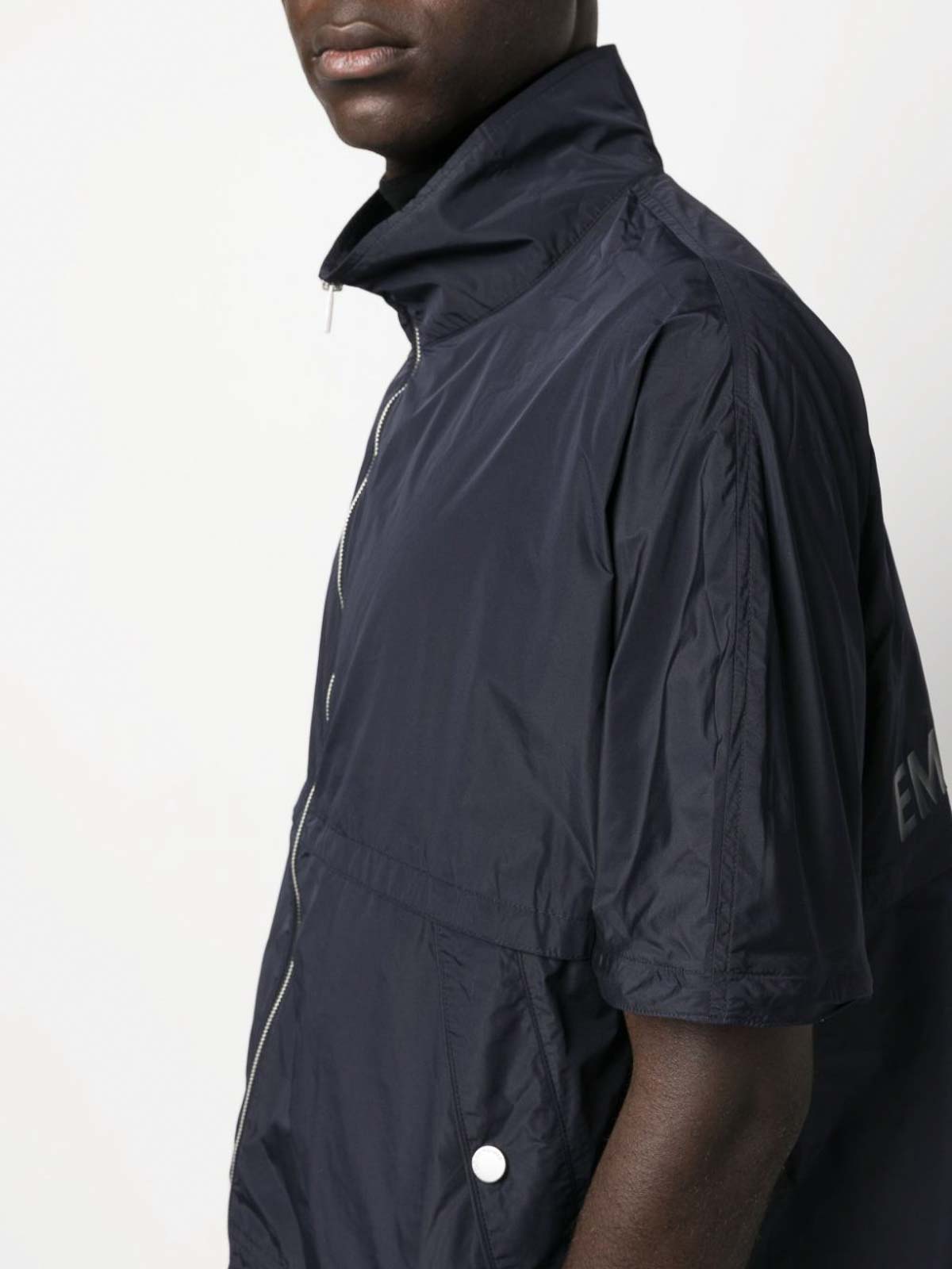 Casual jackets Emporio Armani - Nylon blouson jacket - 6R1BZ01NAVZ0920