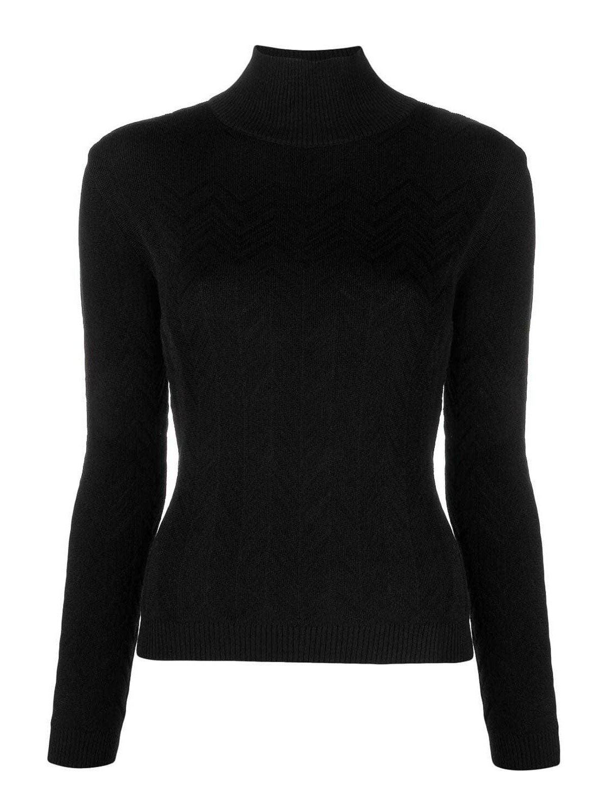 Turtlenecks & Polo necks Missoni - Wool blend turtleneck sweater ... Turtlenecks & Polo necks Missoni - Wool blend turtleneck sweater ...
