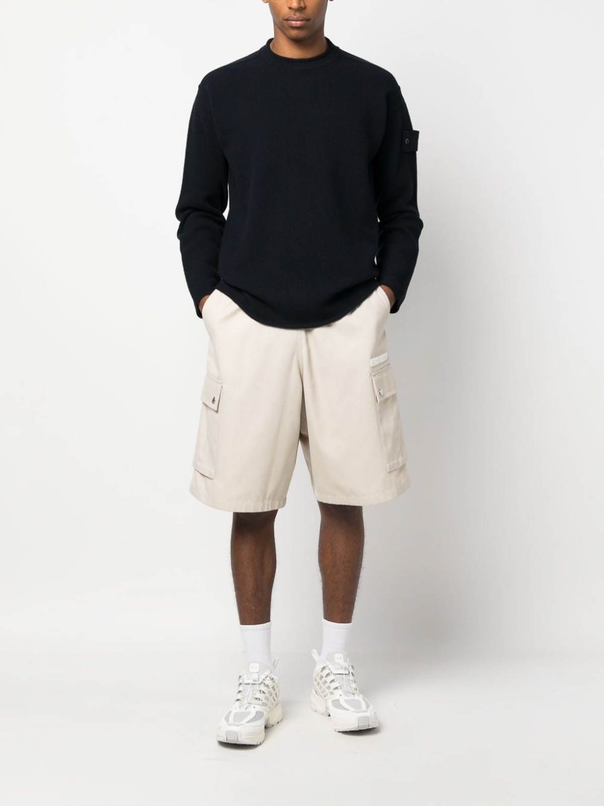 Crew necks Stone Island - Compass Knit Jumper - 7915562FAV0020 | thebs.com