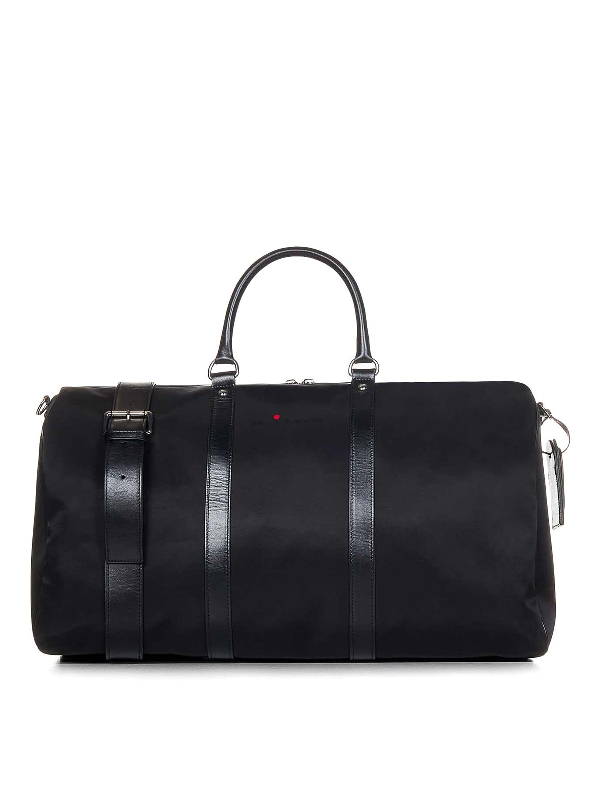 Kiton Logo Holdall - Black - Men | UBN004XC106101100Q