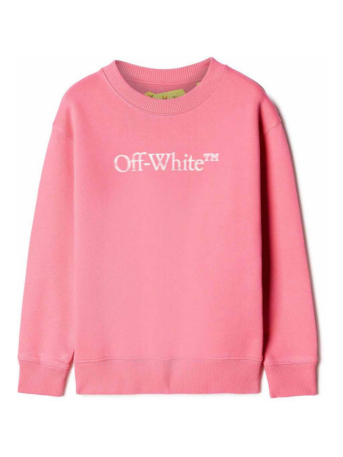 Sweatshirts & Sweaters Off-White - Bookish bit logo sweatshirt ...