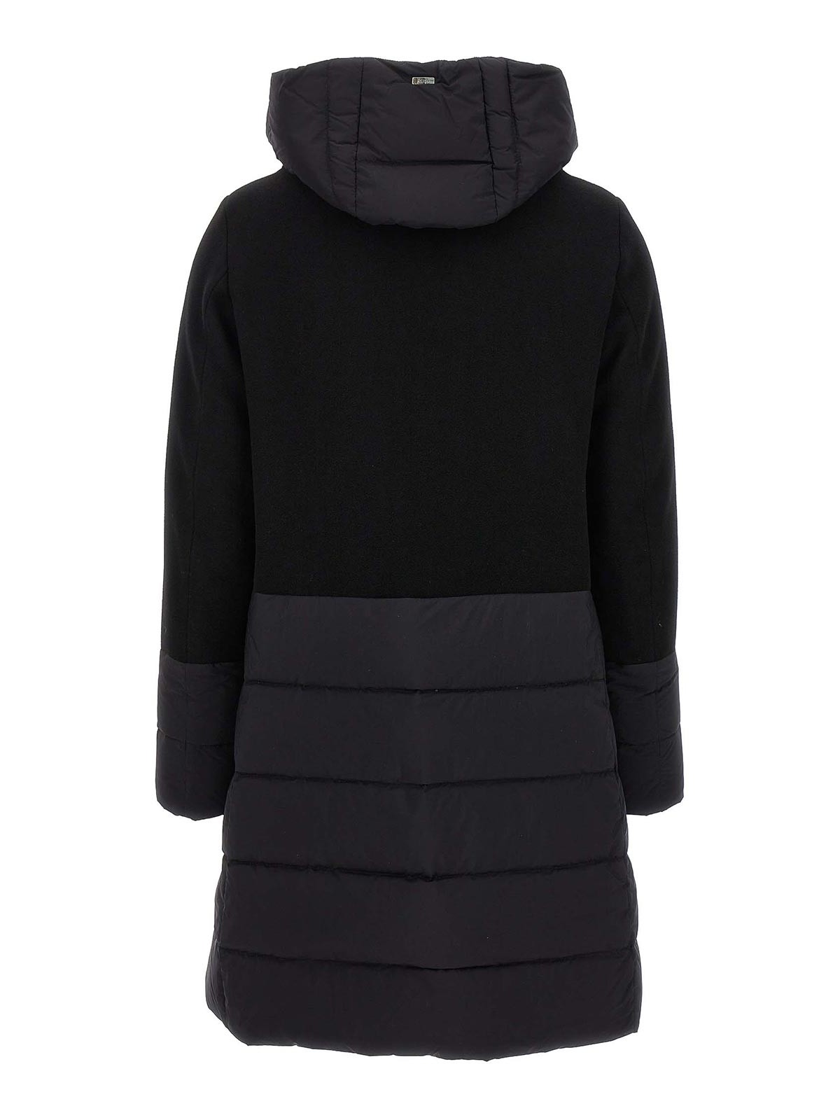 Parkas Herno - Diagonal and nuage wool parka - PI001760D396019300